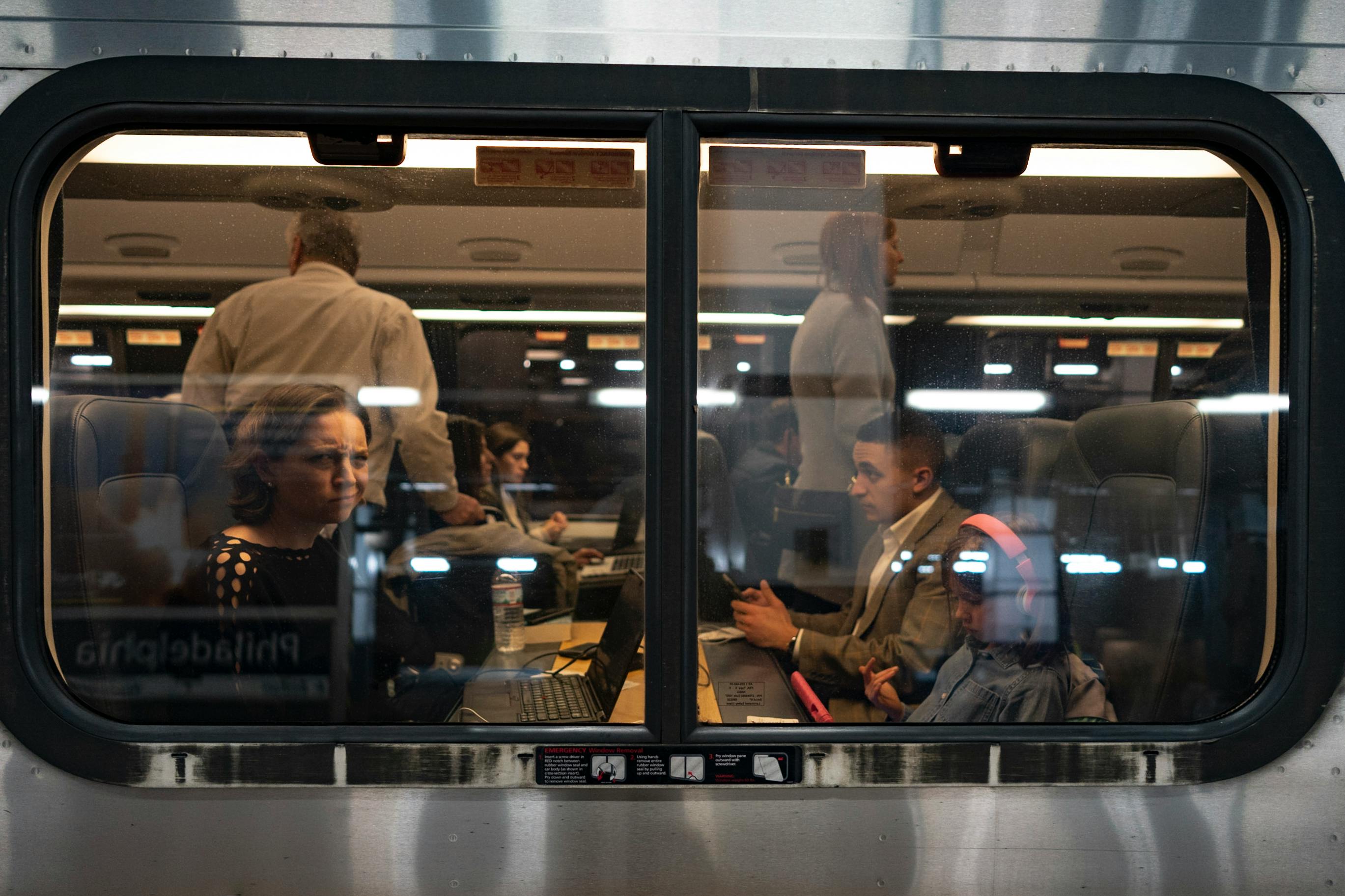 People Sitting Inside the Train · Free Stock Photo