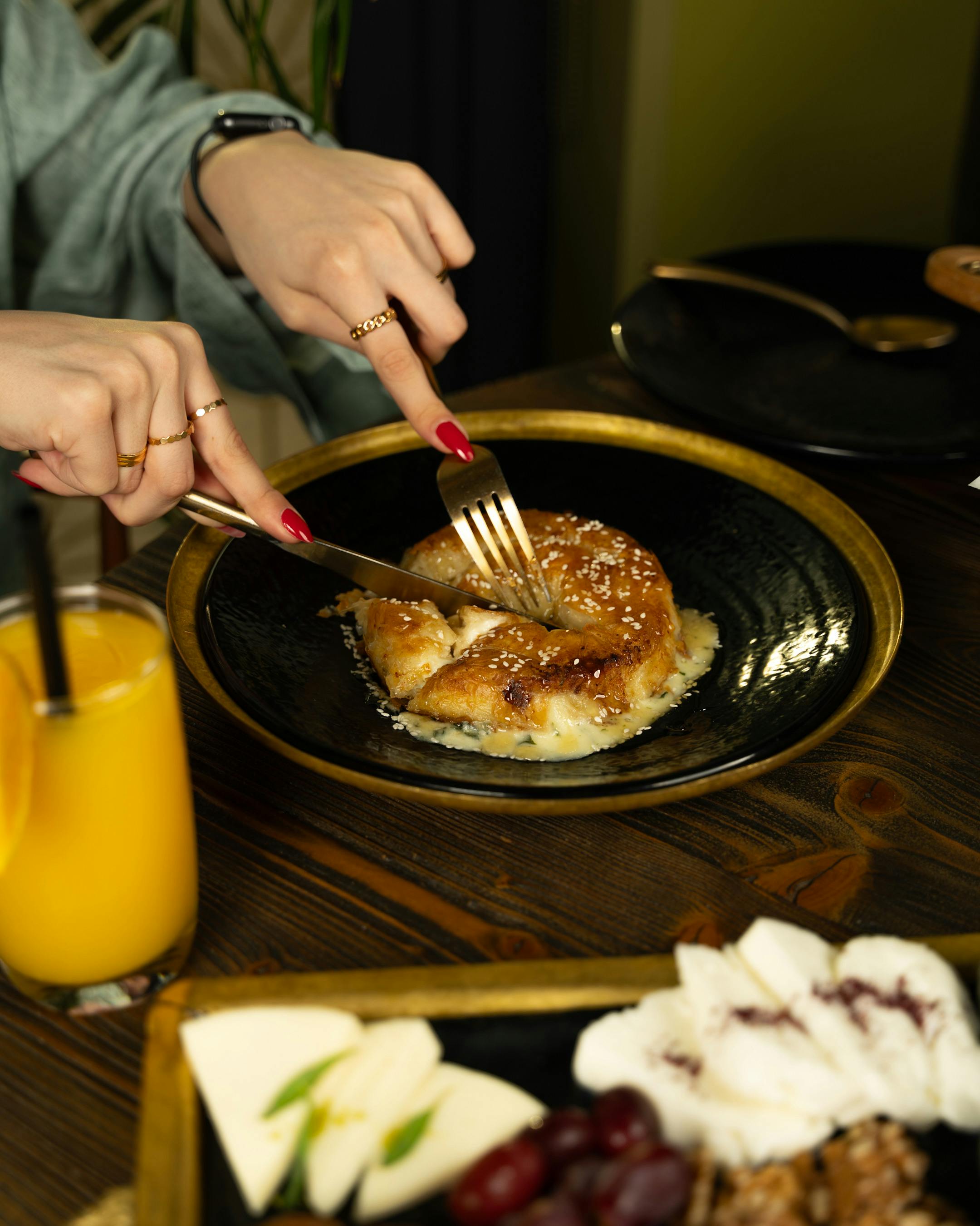 Woman Hands Eating Sweet Food · Free Stock Photo