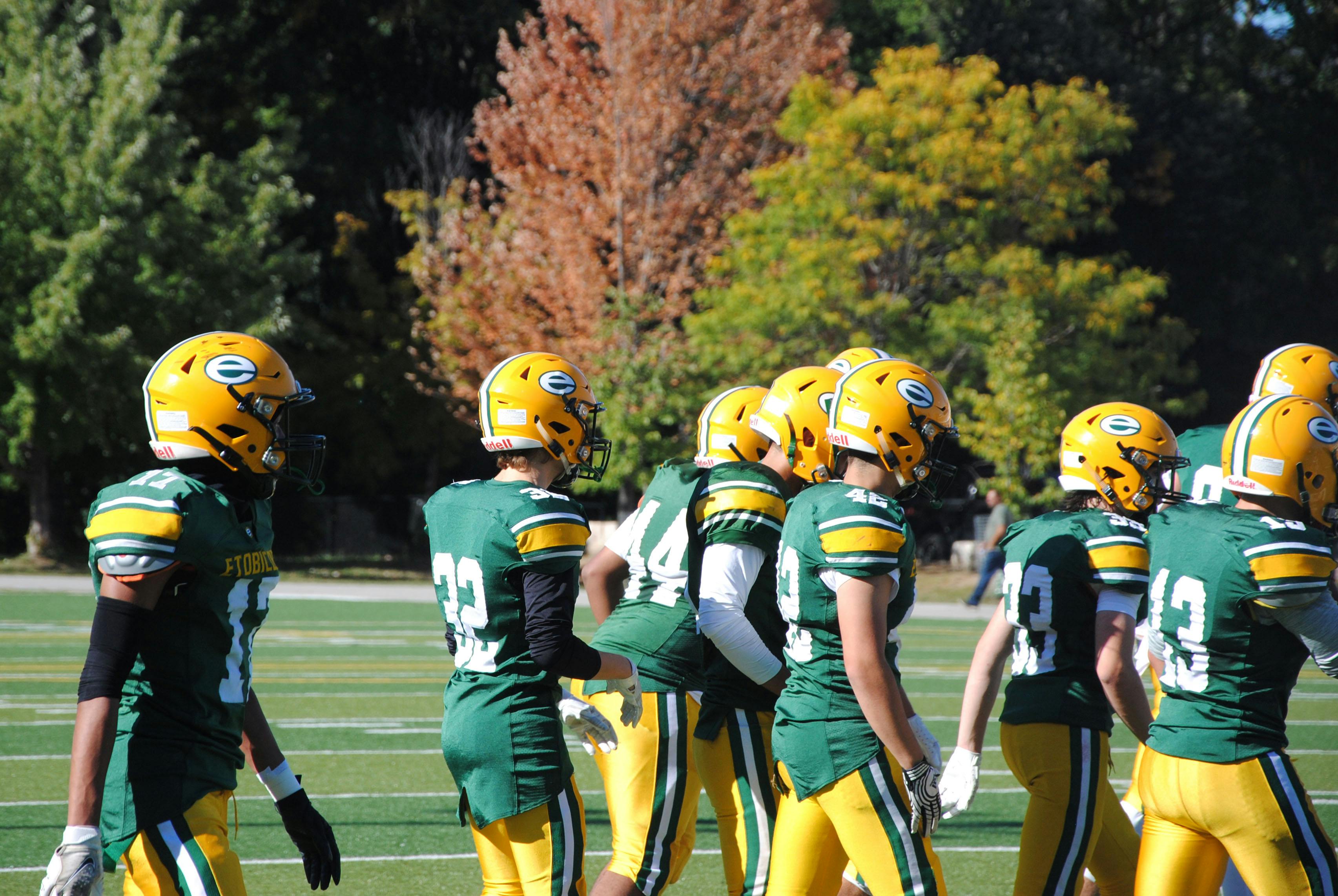 Team of American Football Players · Free Stock Photo