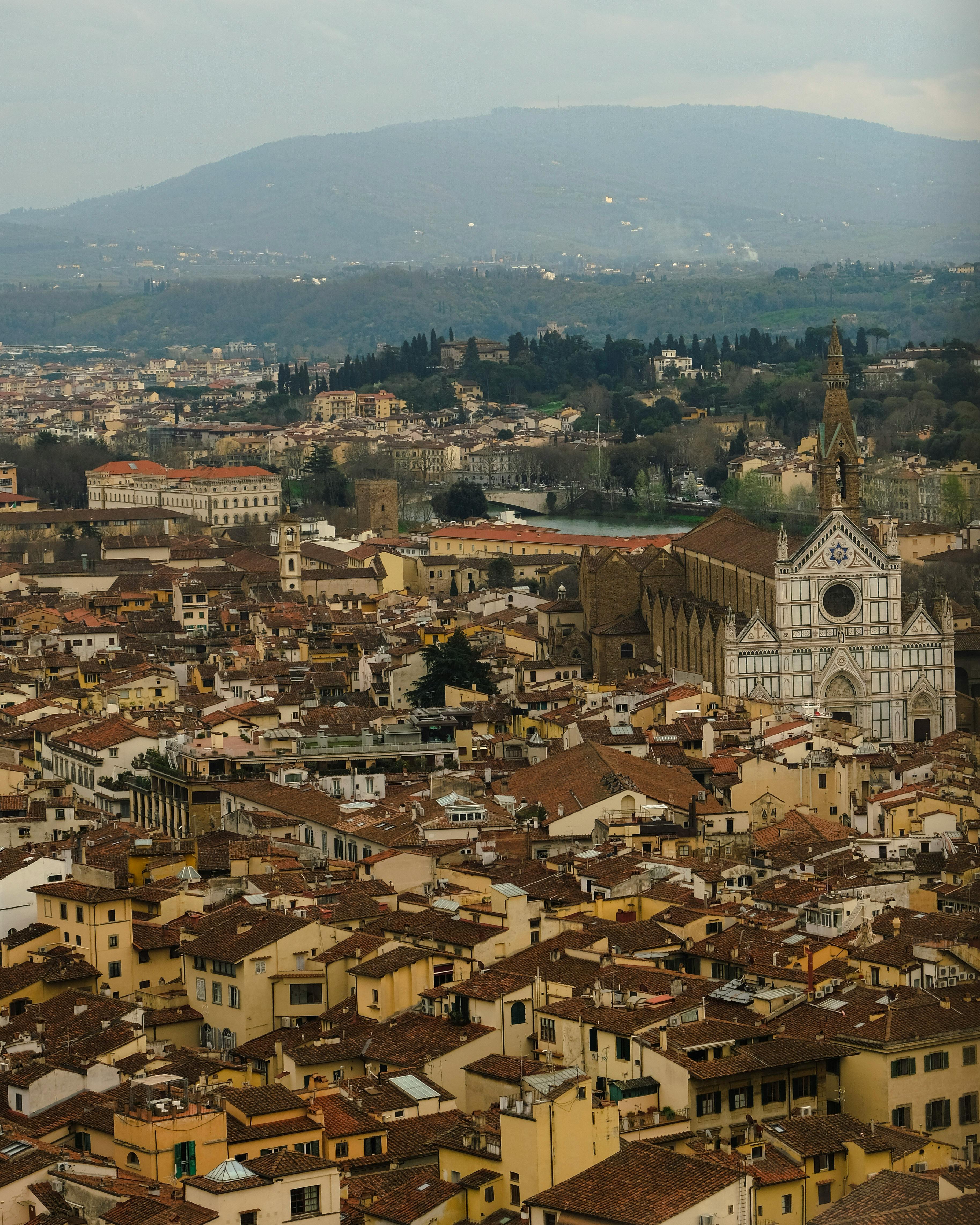Birds Eye View of Florence · Free Stock Photo