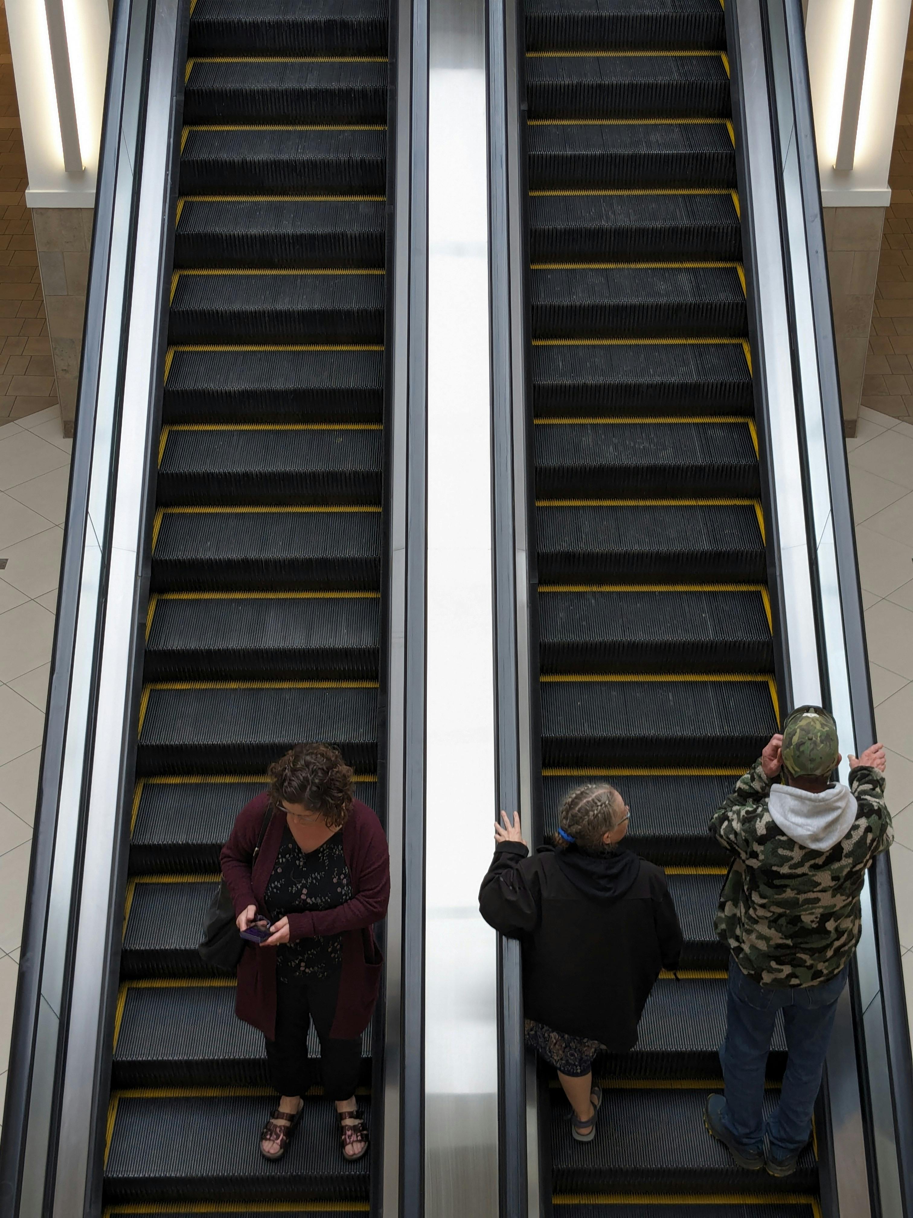 Photo of People on the Escalators · Free Stock Photo
