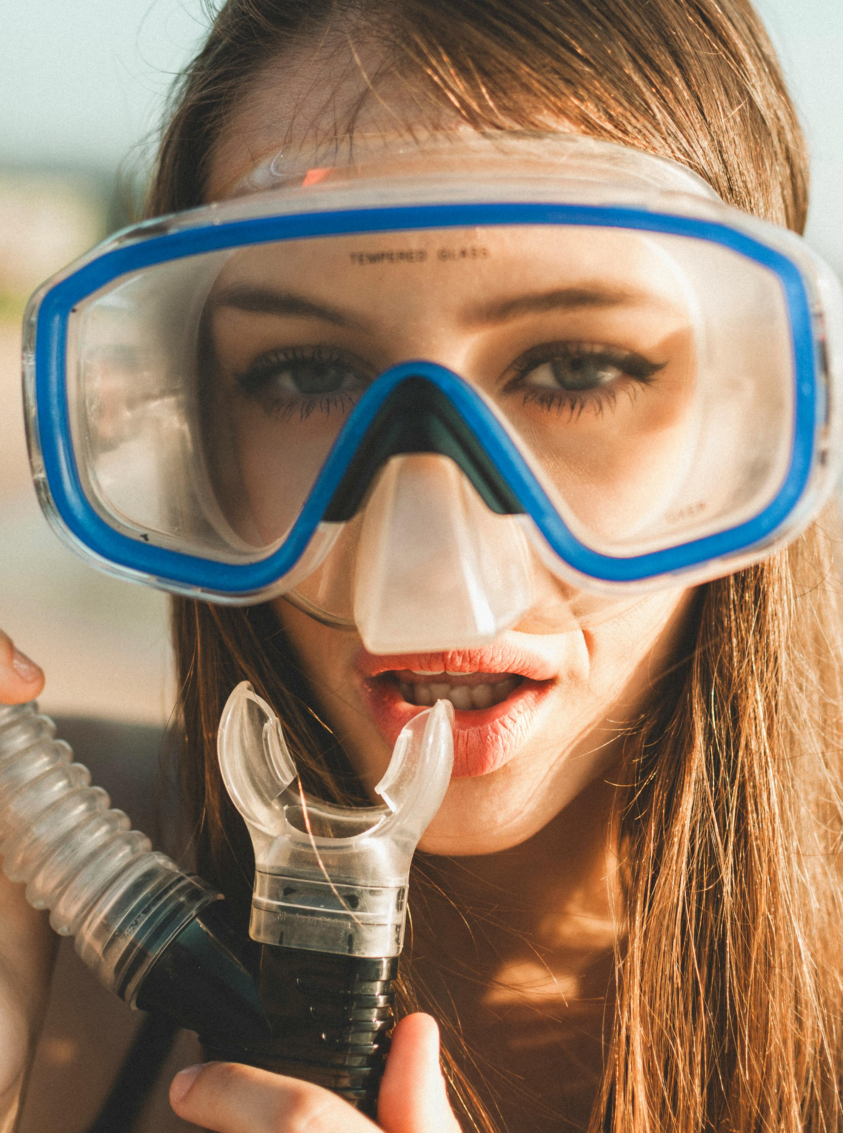 Woman Wearing Goggles · Free Stock Photo