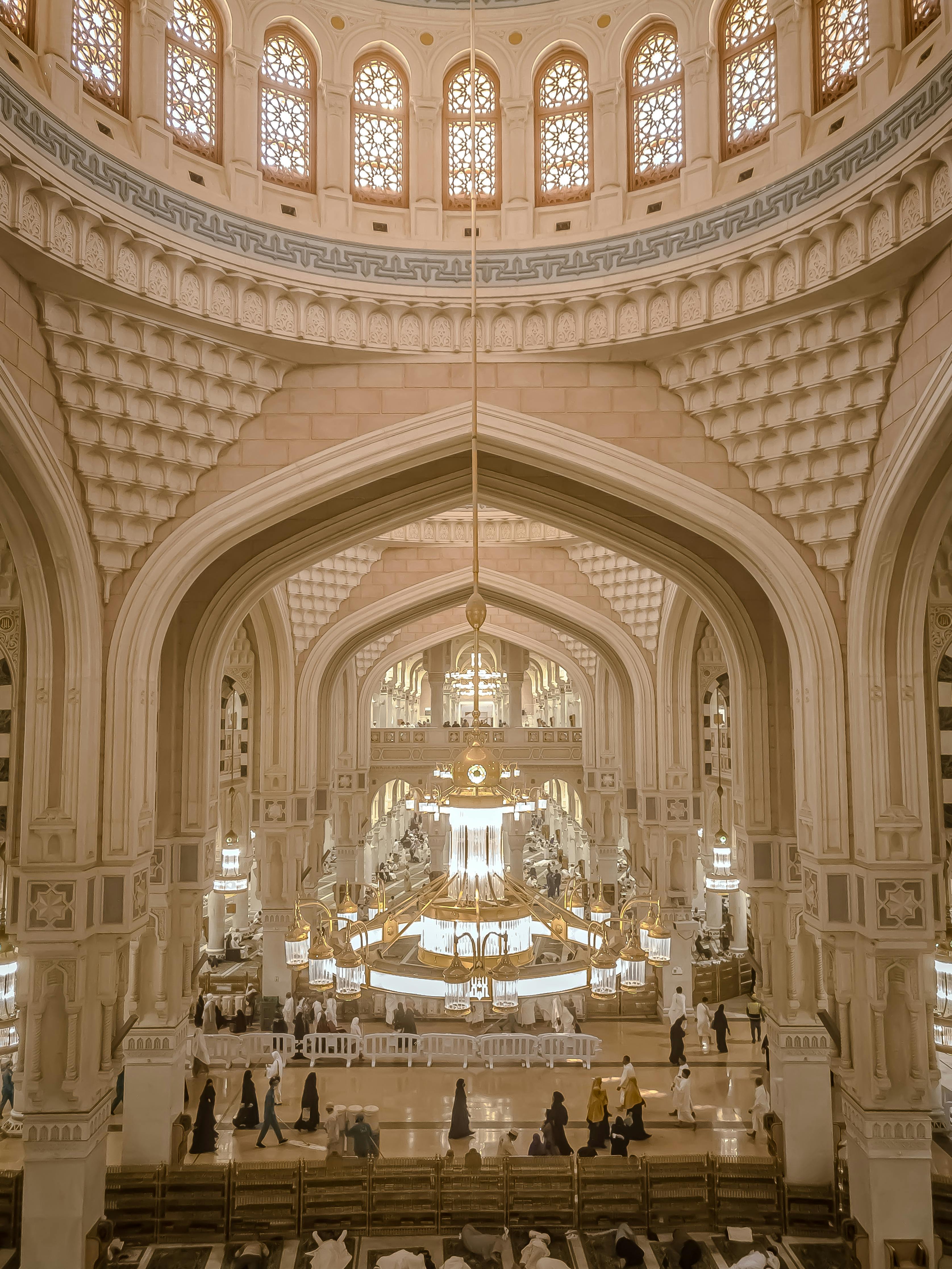 Hall in Great Mosque of Mecca · Free Stock Photo