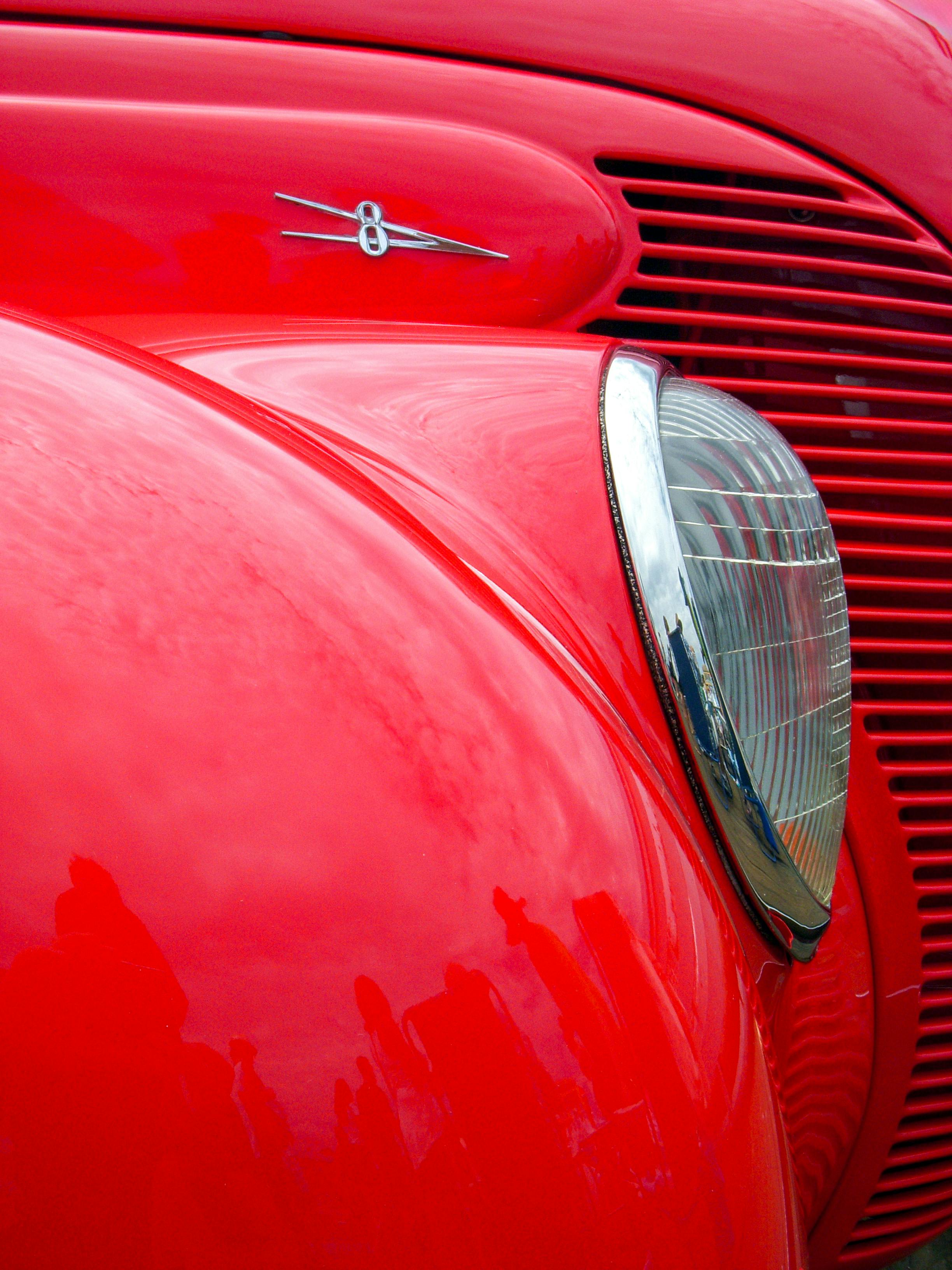 Close up of Red Car · Free Stock Photo