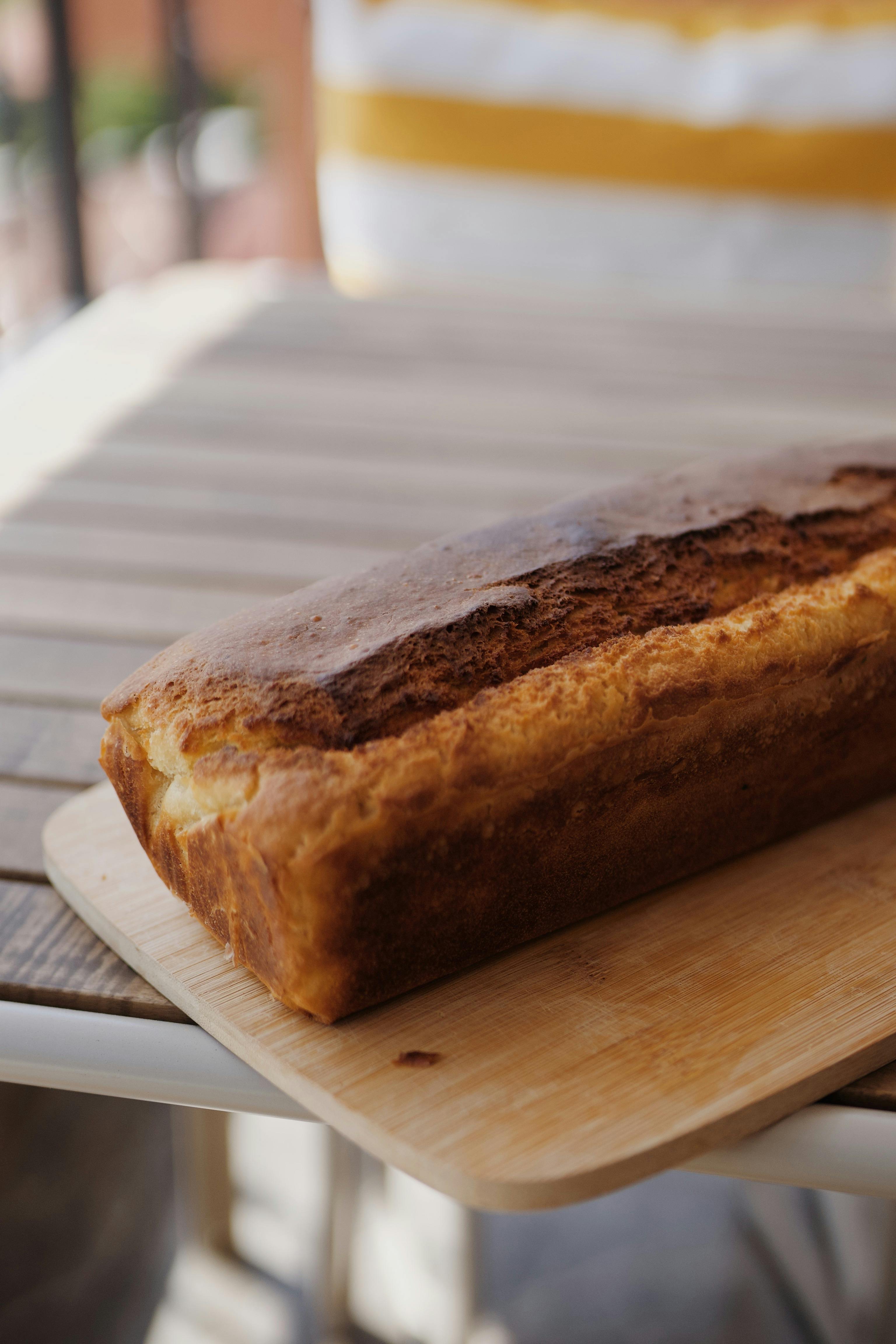 Slice of Loaf Bread With Dog Face · Free Stock Photo