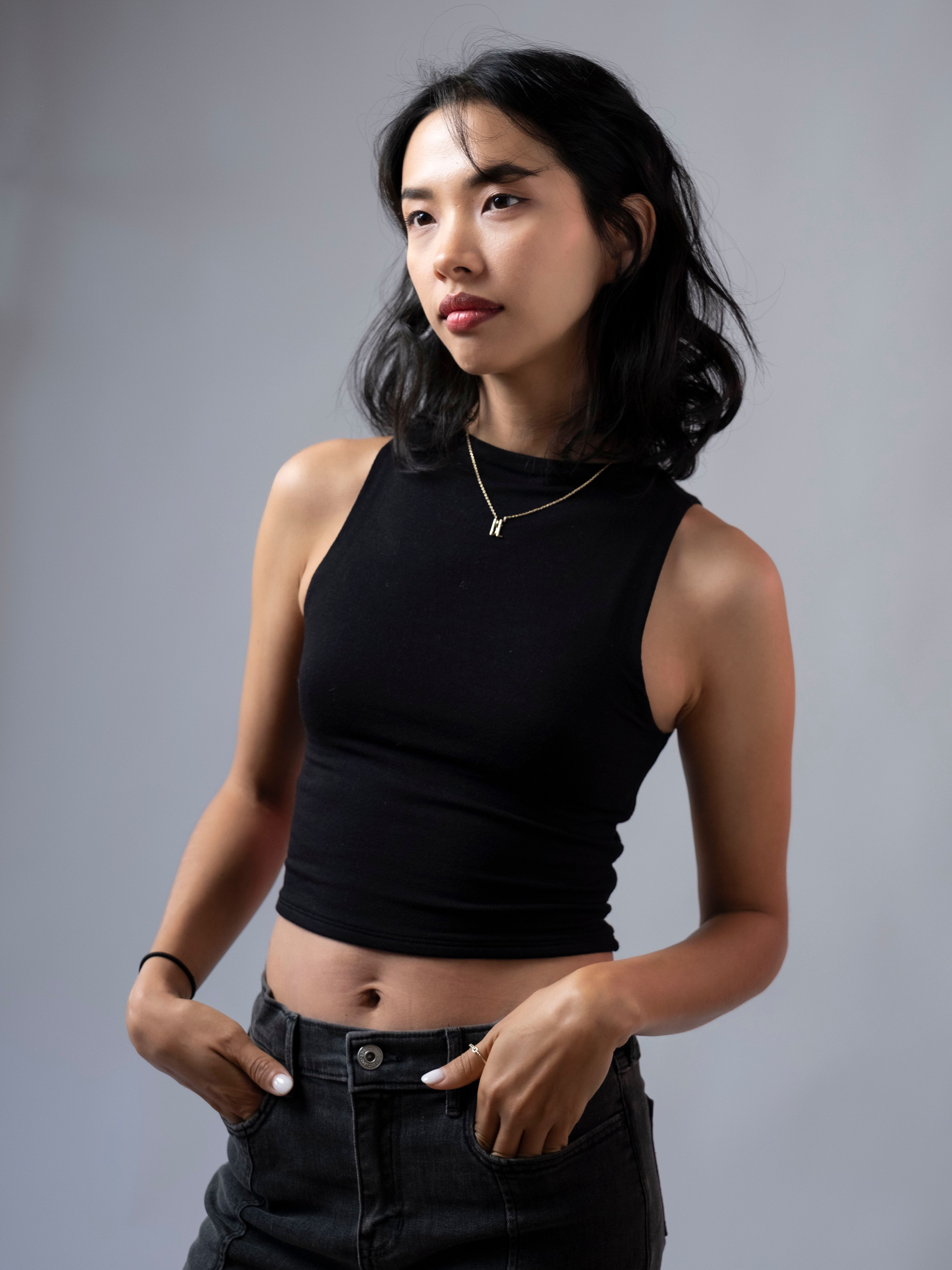 Woman in Tank Top · Free Stock Photo