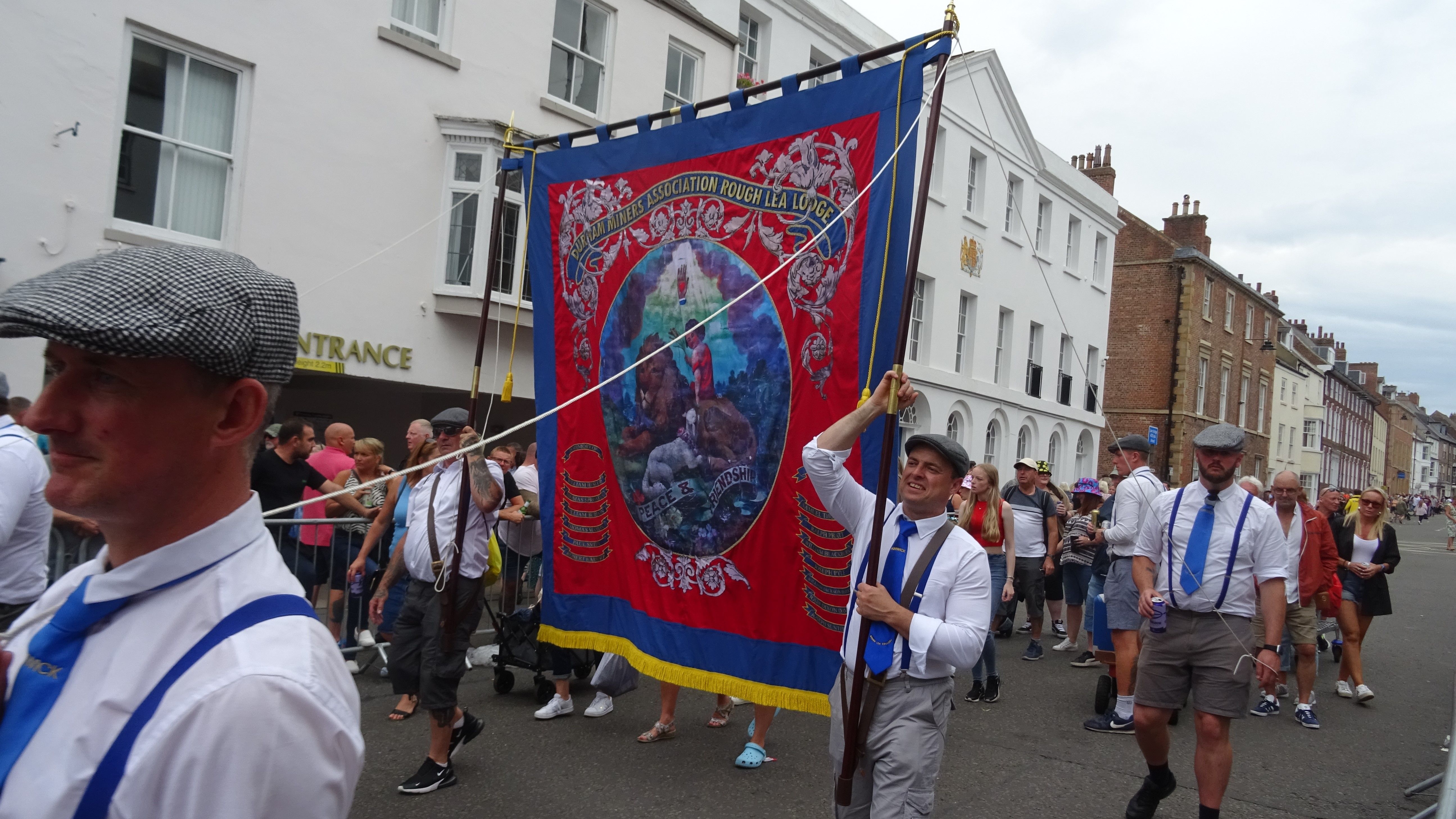 Parade at Durham Miners Gala in England · Free Stock Photo
