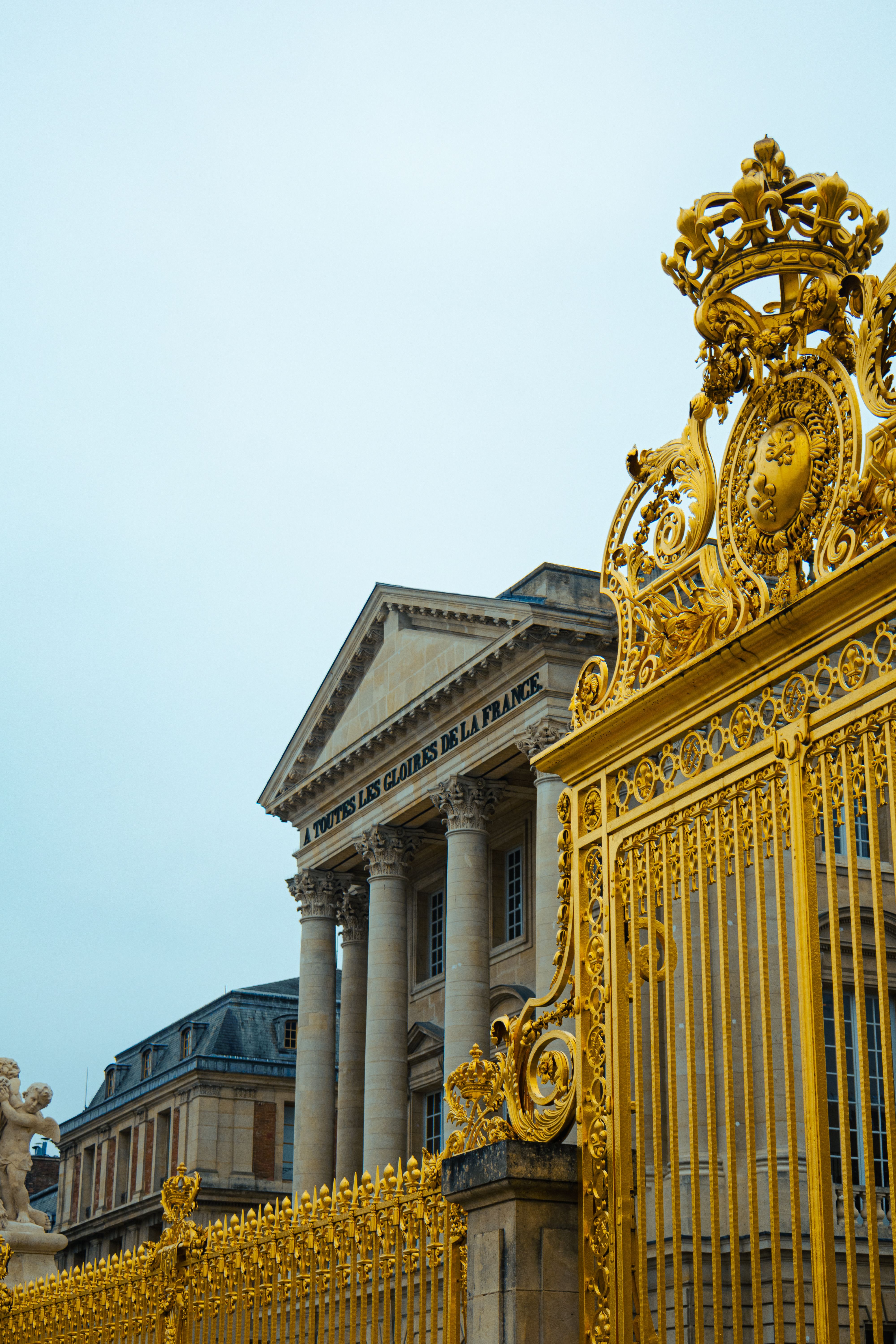 Golden Gate and Fence of Versailles Palace · Free Stock Photo
