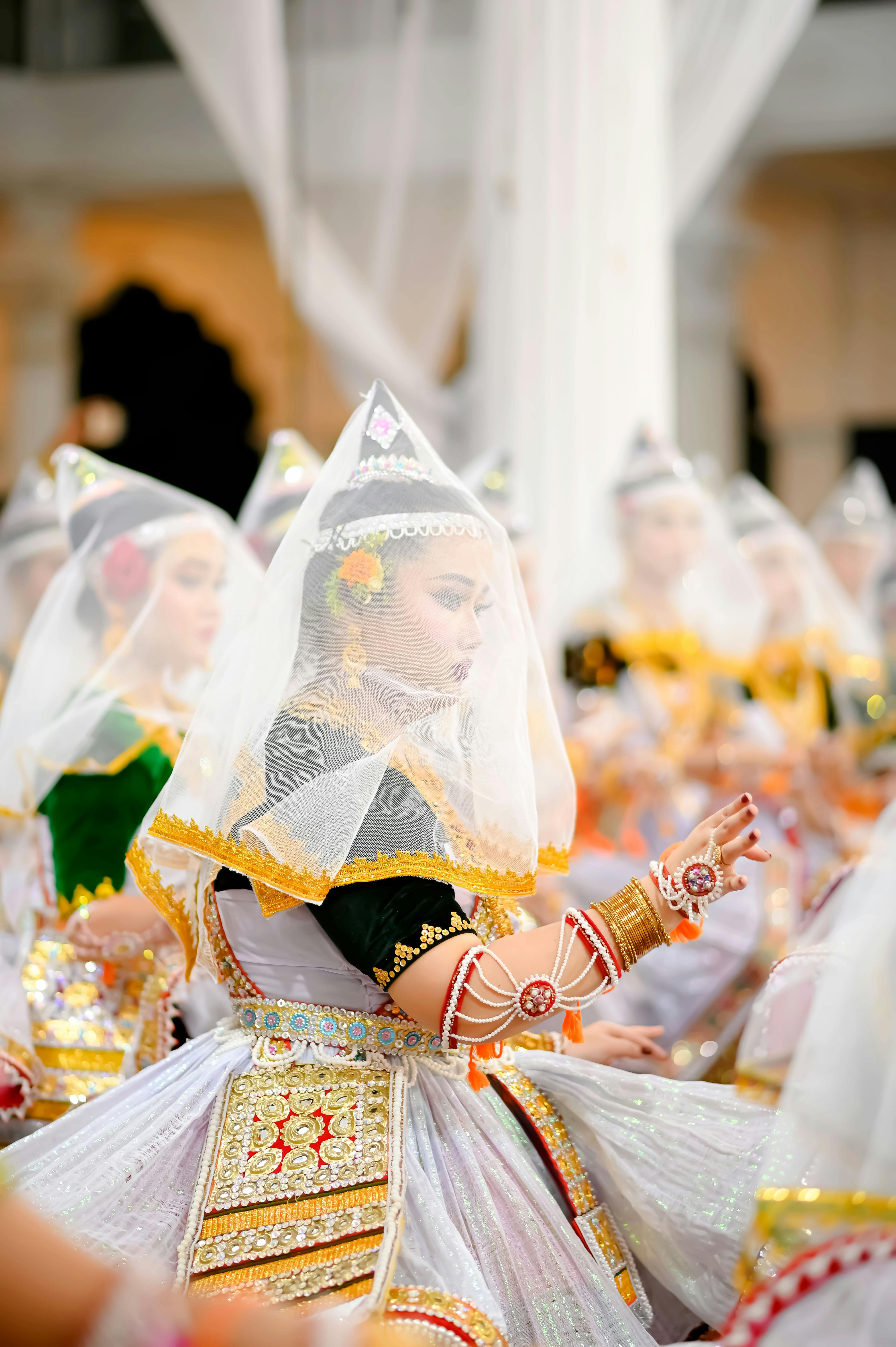 Raas Leela Manipuri Classical Dance · Free Stock Photo