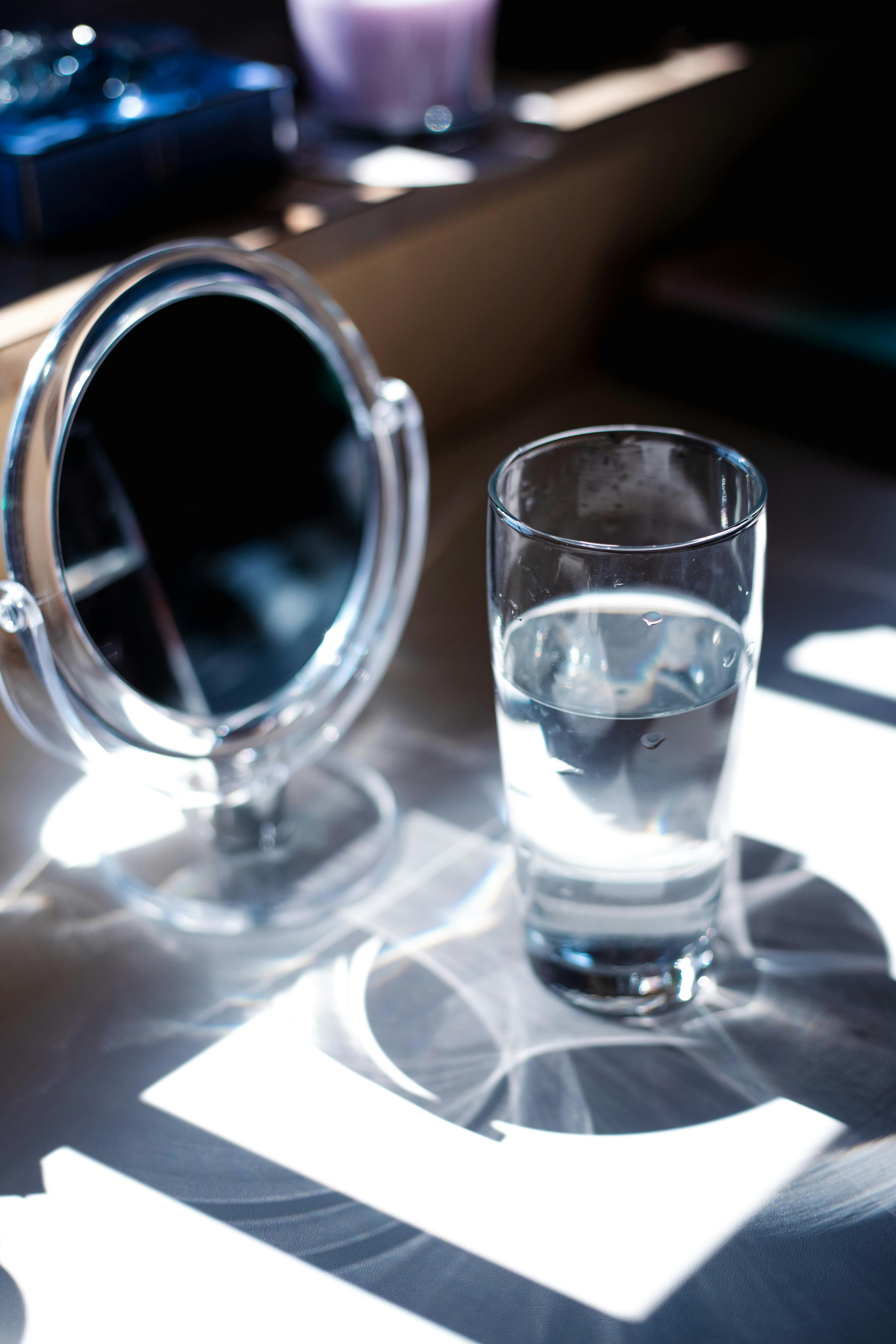 Magic light in glass · Free Stock Photo