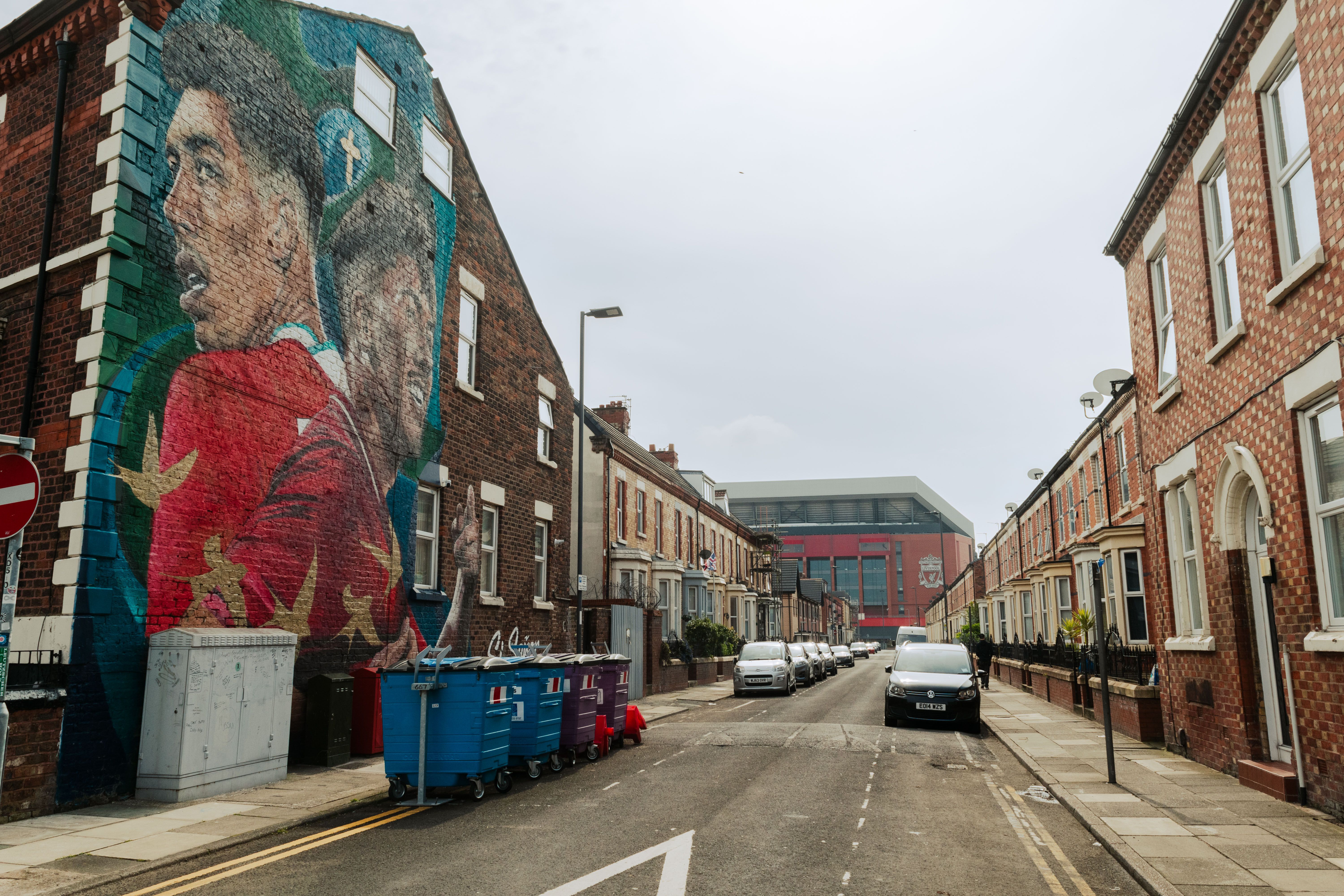 Roberto Firmino on Mural near Anfield Road in Liverpool · Free Stock Photo