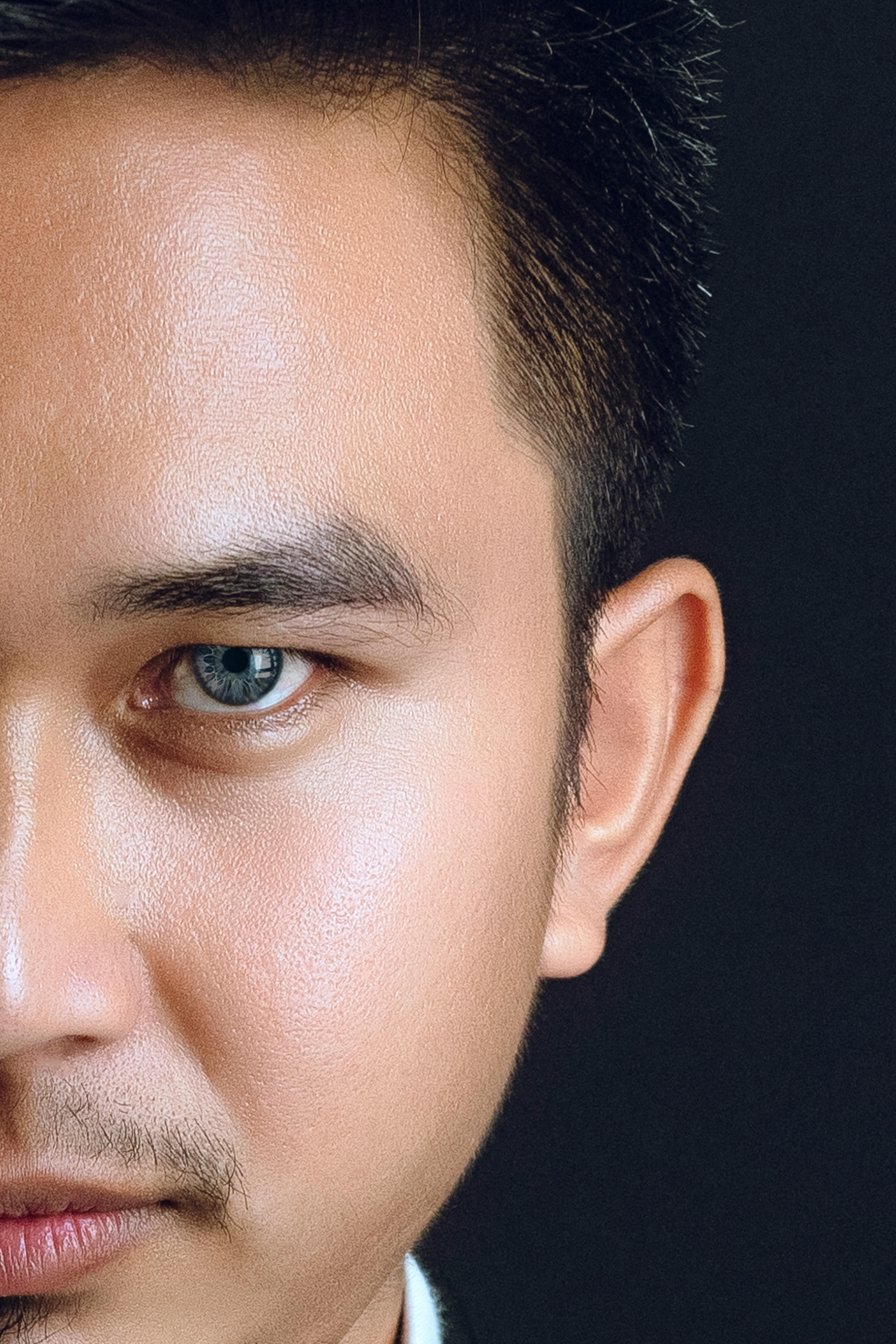 Half of Man Face · Free Stock Photo