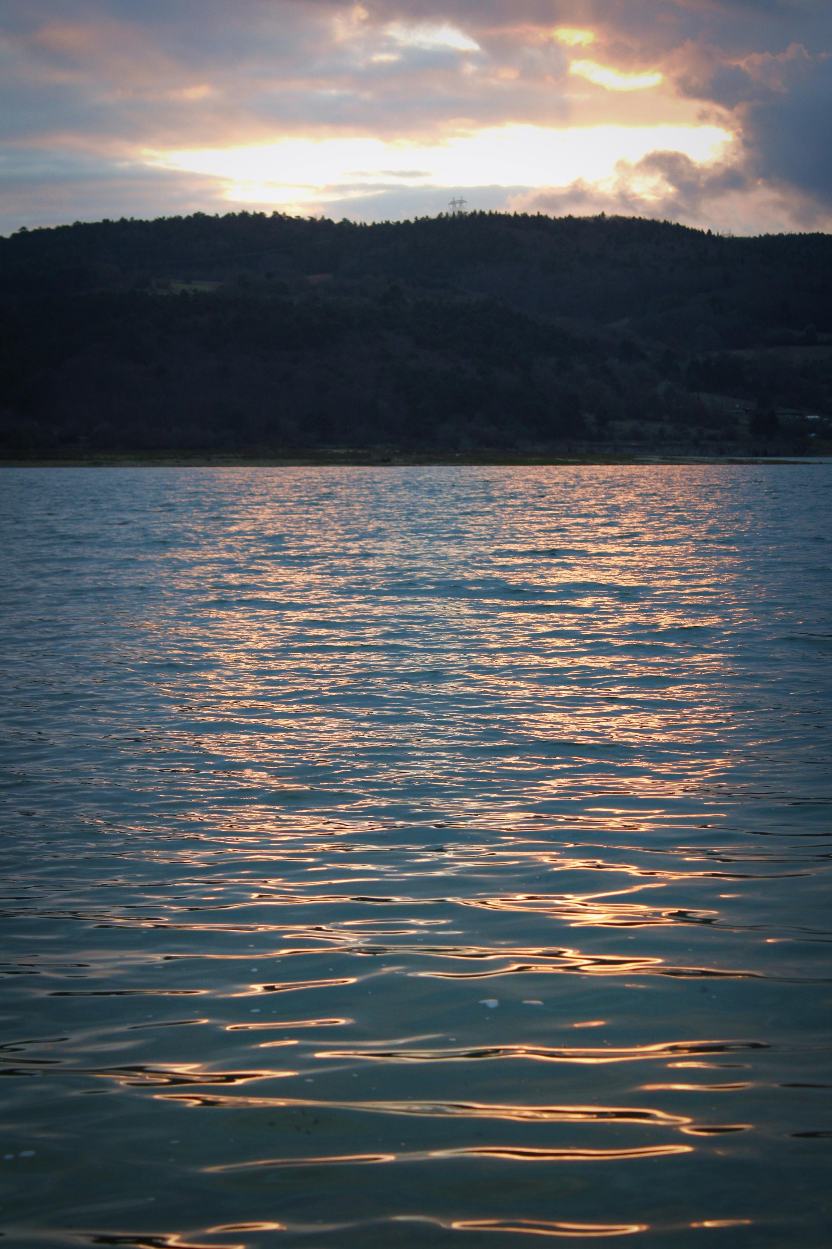 Scenic View Of Lake During Sunset · Free Stock Photo