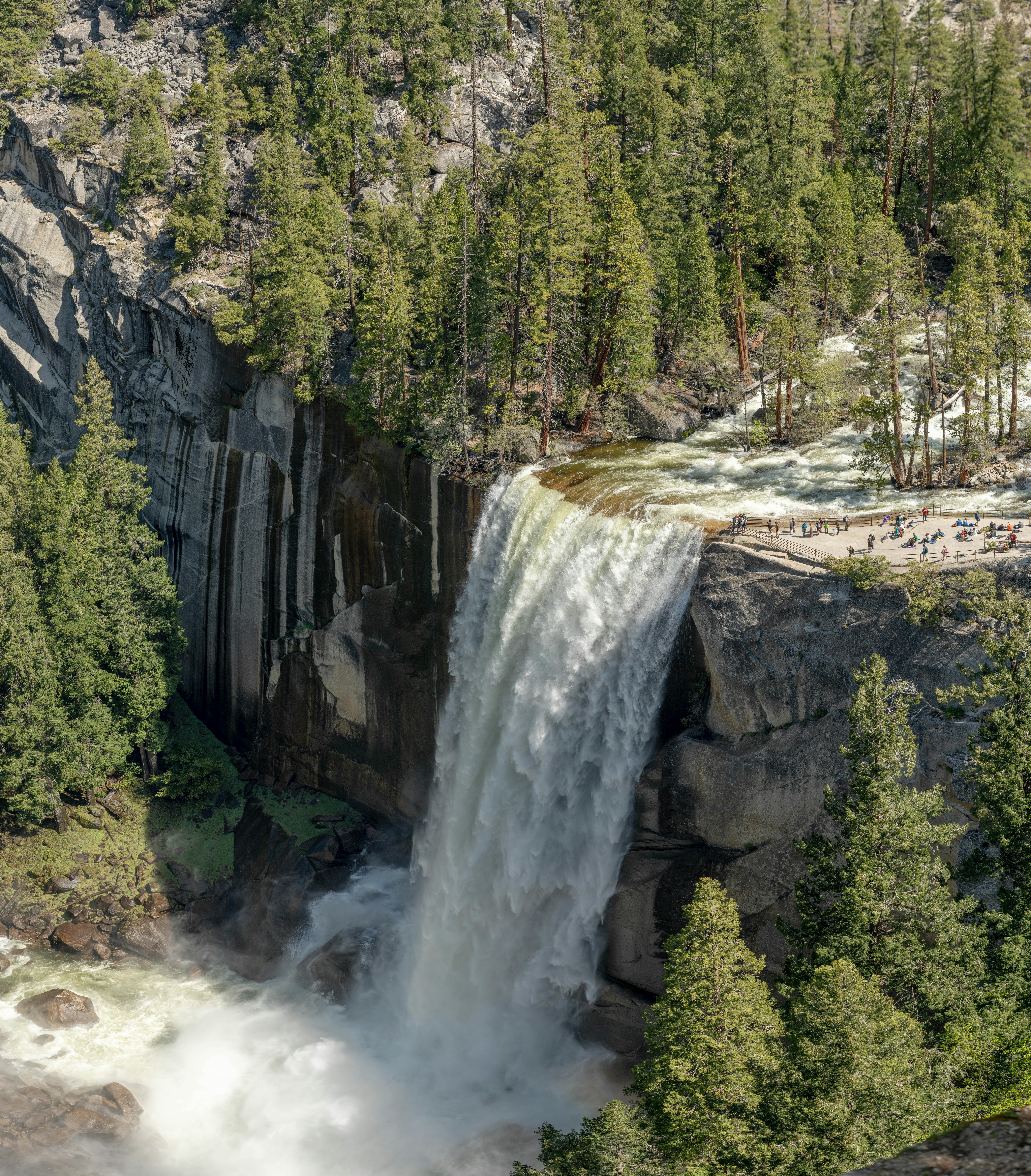 Vernal Fall on Merced River in Yosemite National Park · Free Stock Photo