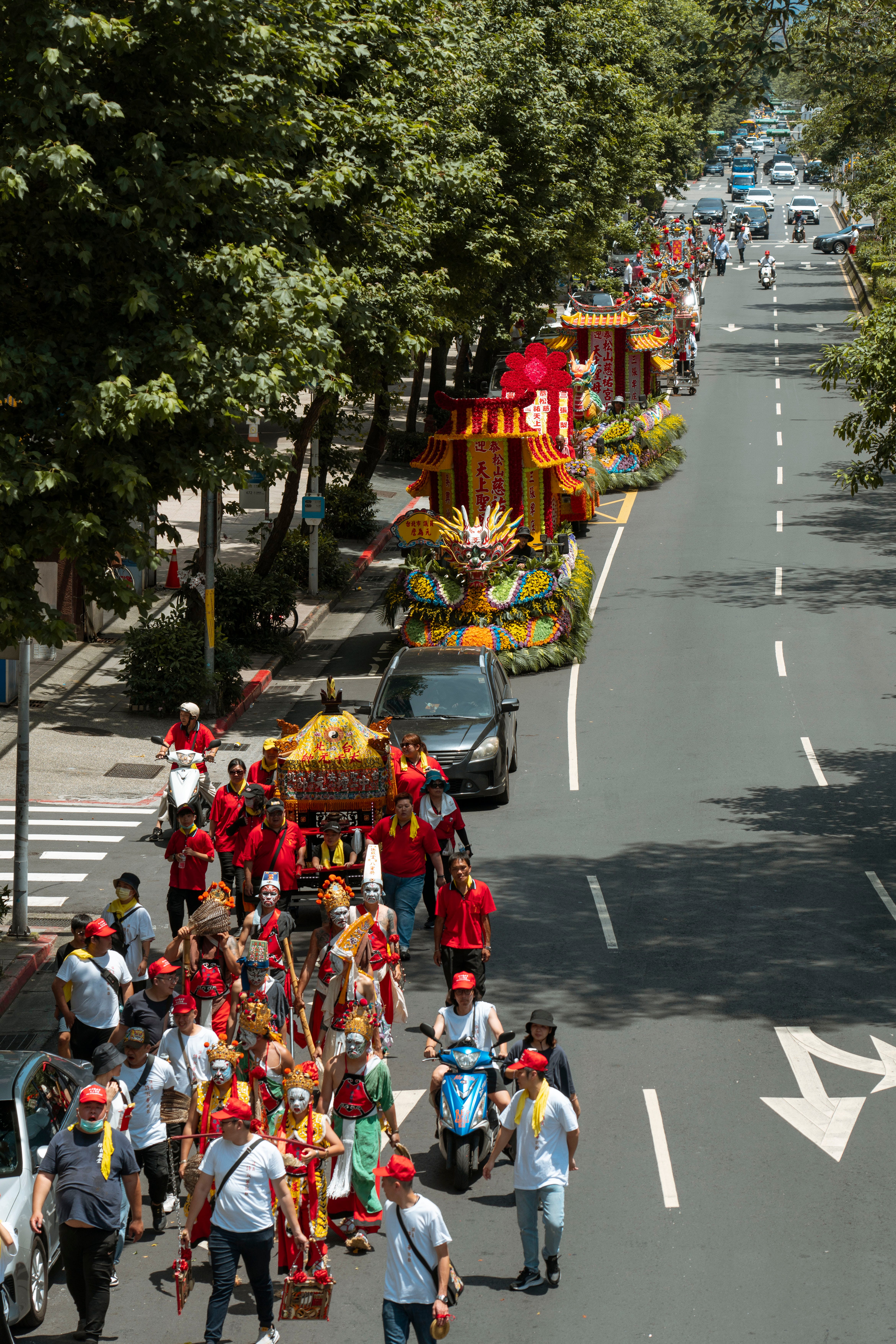 Traditional Parade on Street · Free Stock Photo