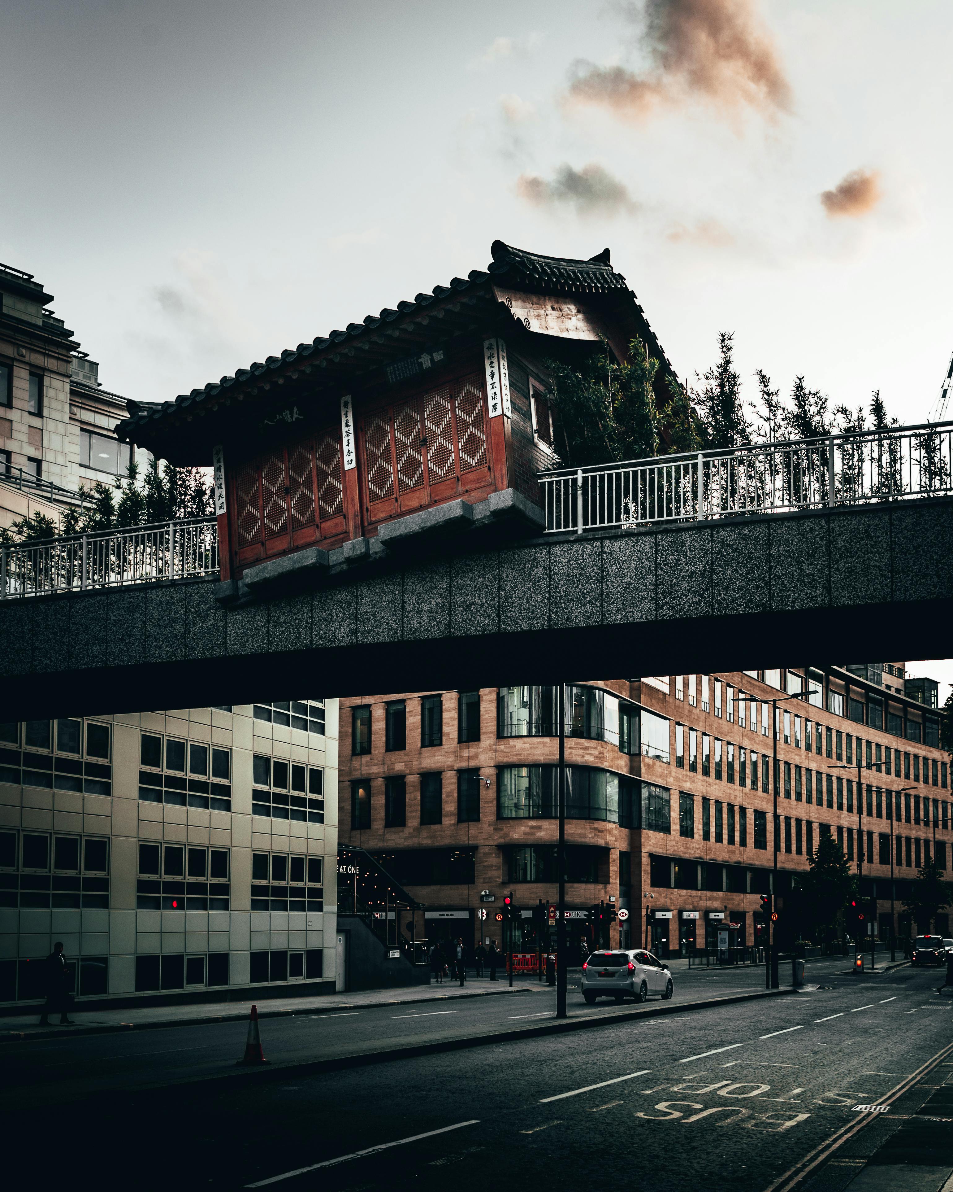 House On A Footbridge · Free Stock Photo