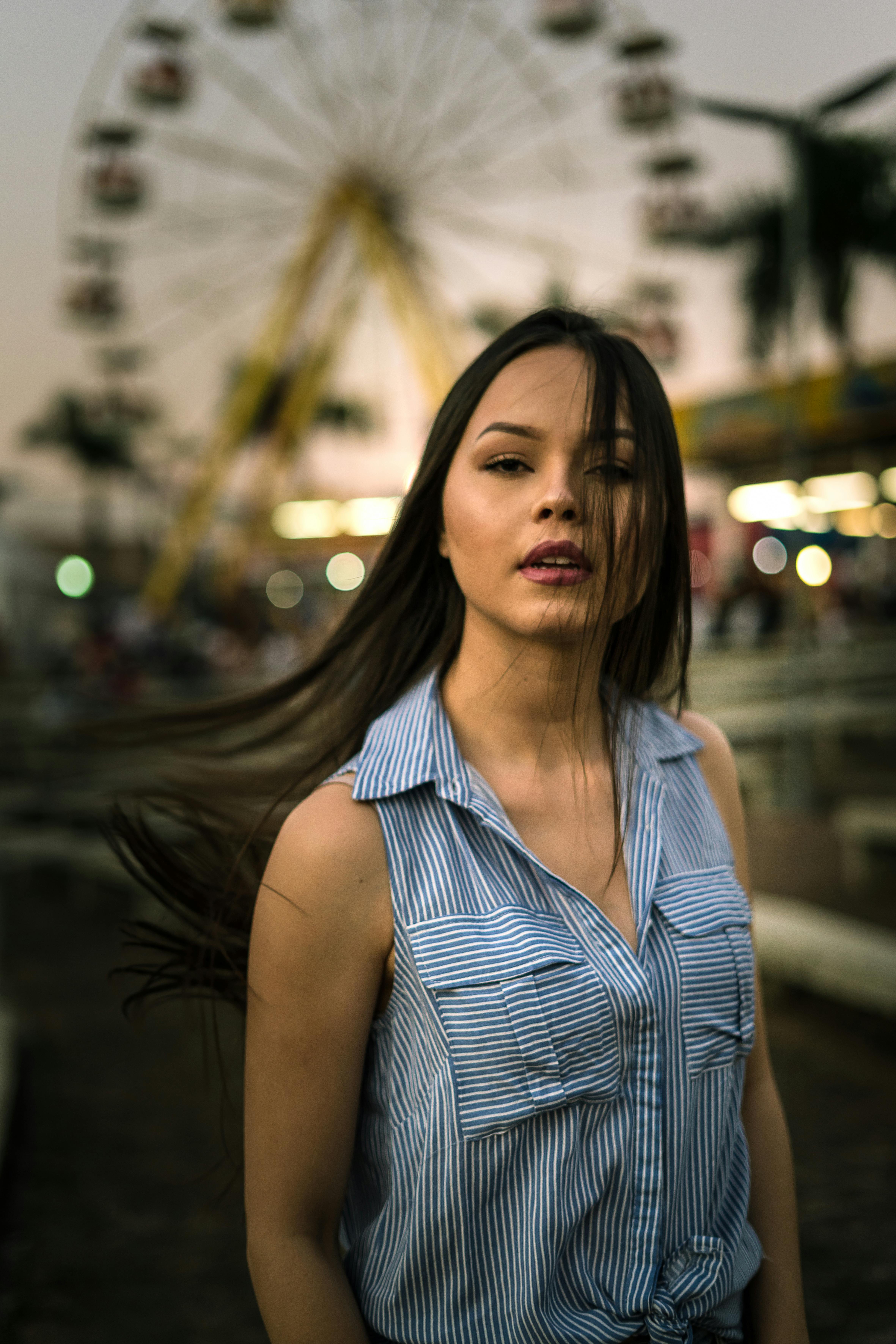 Woman Wearing Sleeveless Dress · Free Stock Photo