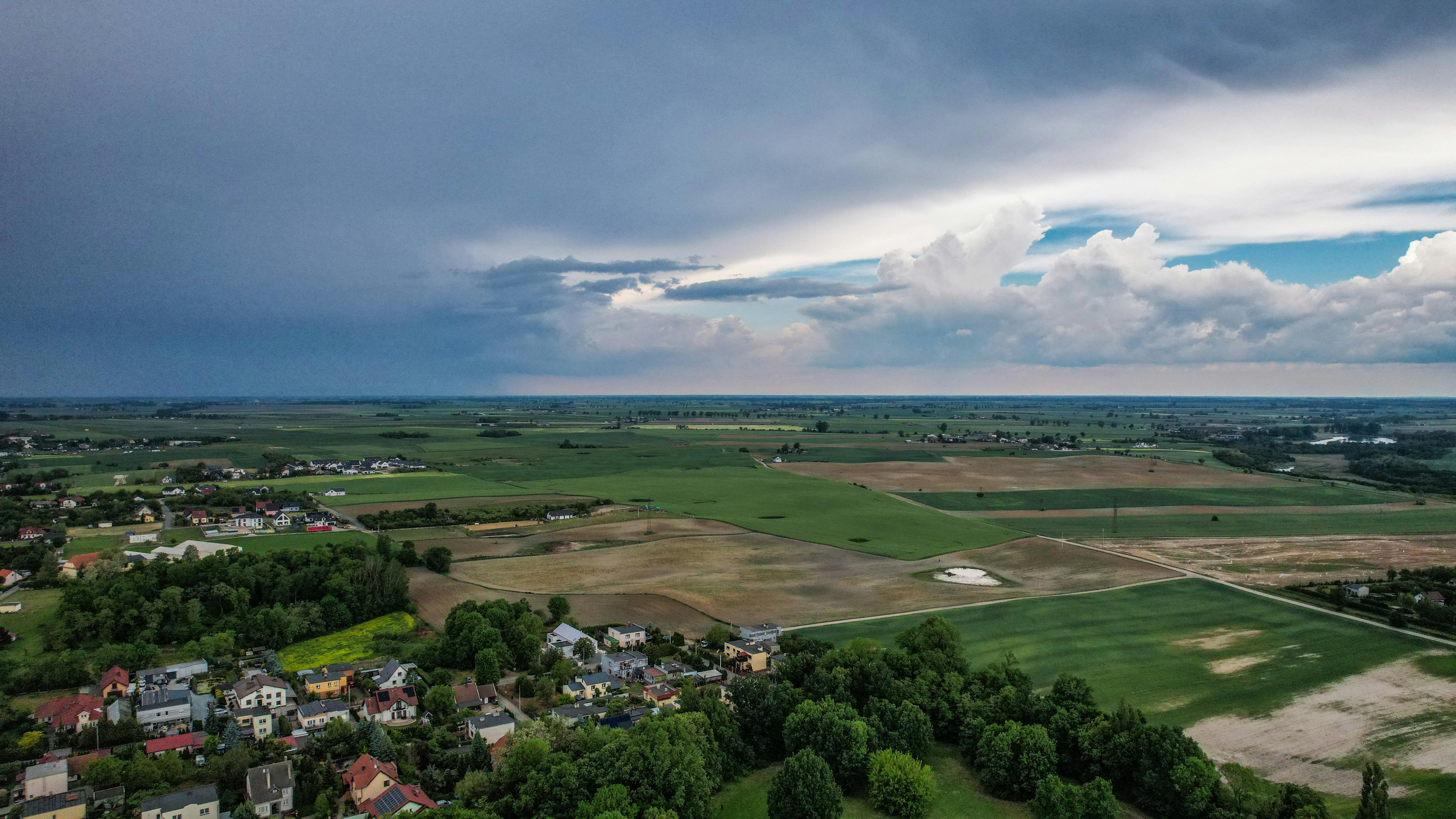 Birds Eye View of Countryside · Free Stock Photo