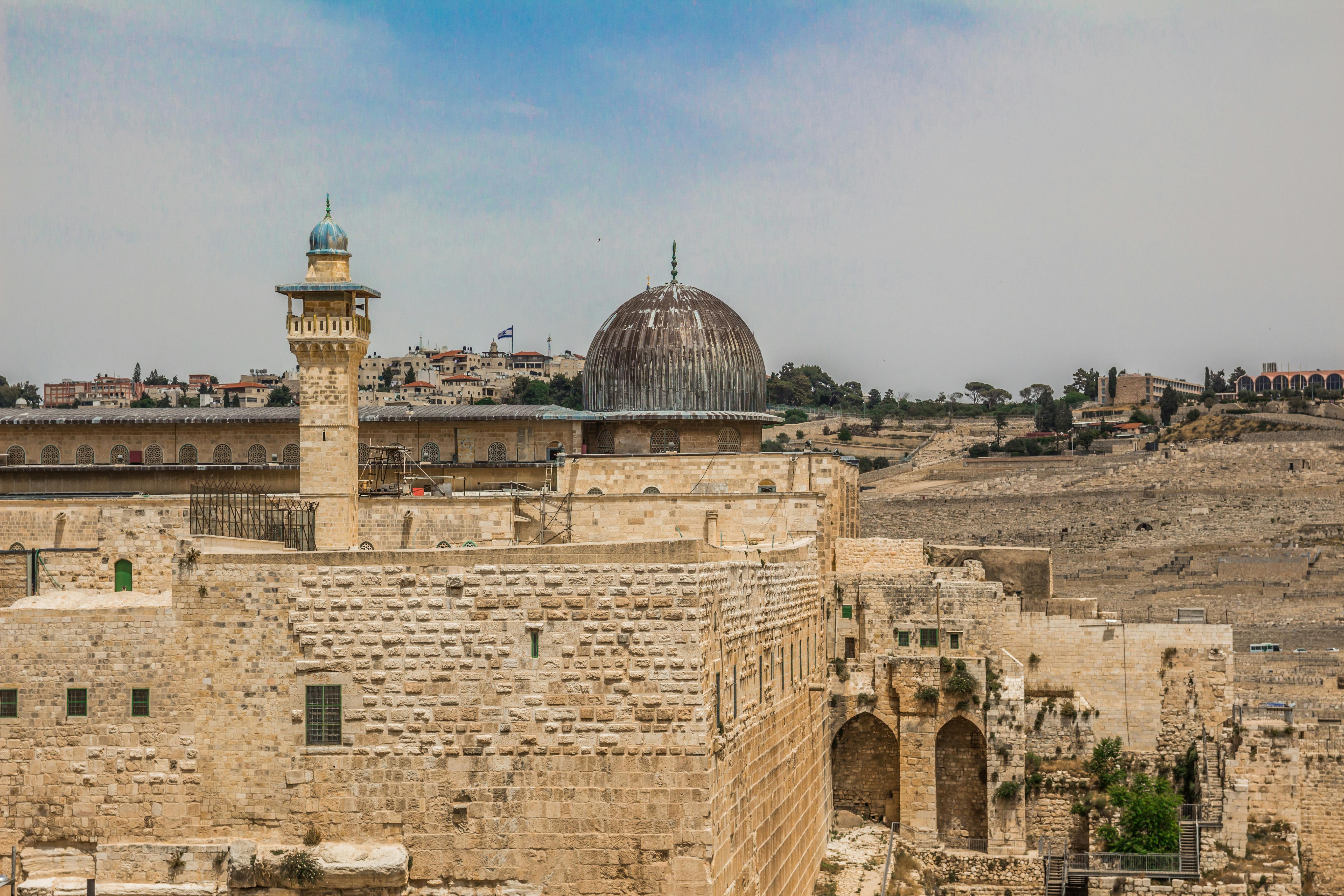 Ancient Al Aqsa Mosque Building in Jerusalem · Free Stock Photo