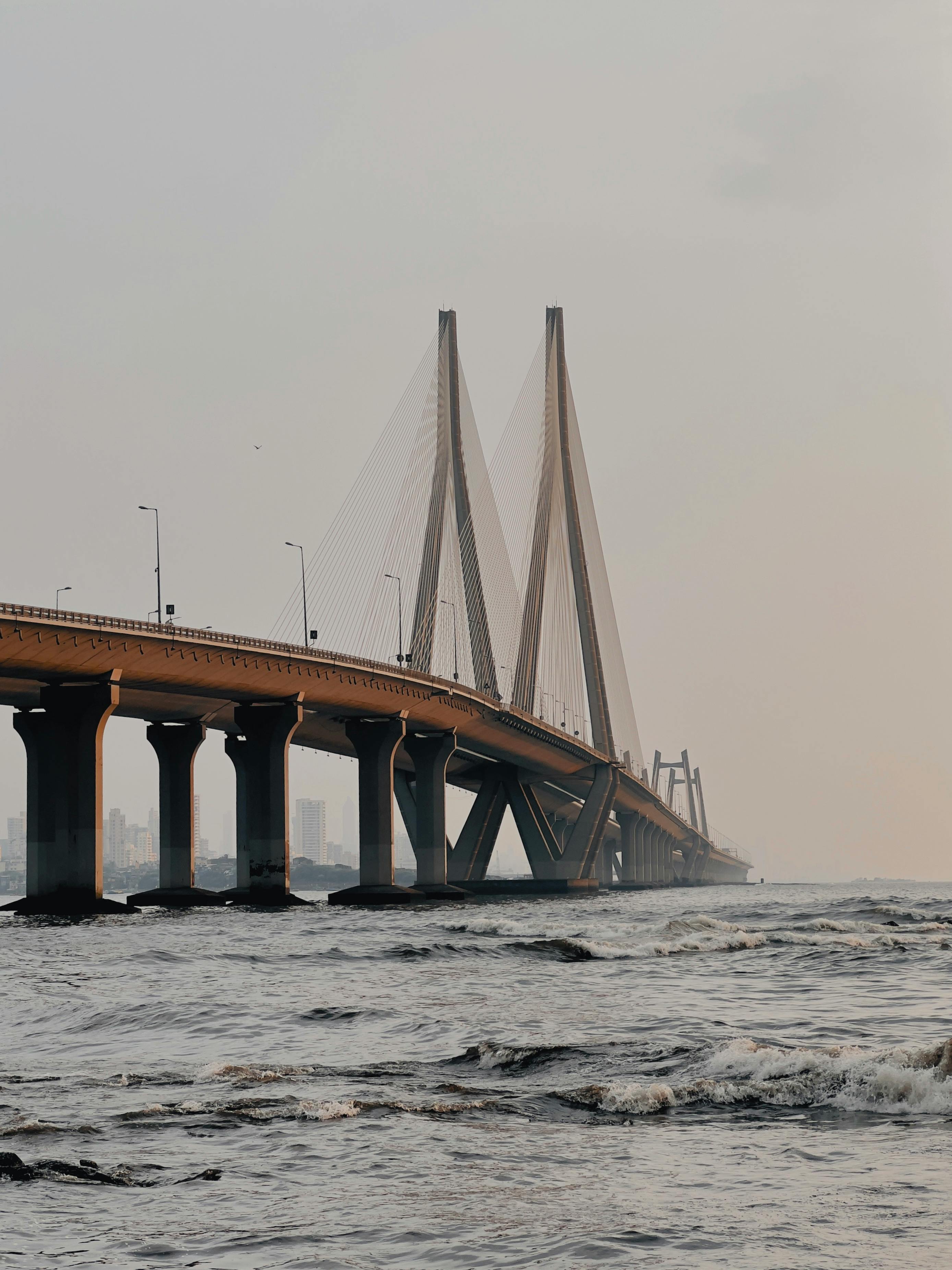 Bridge Over The Sea · Free Stock Photo