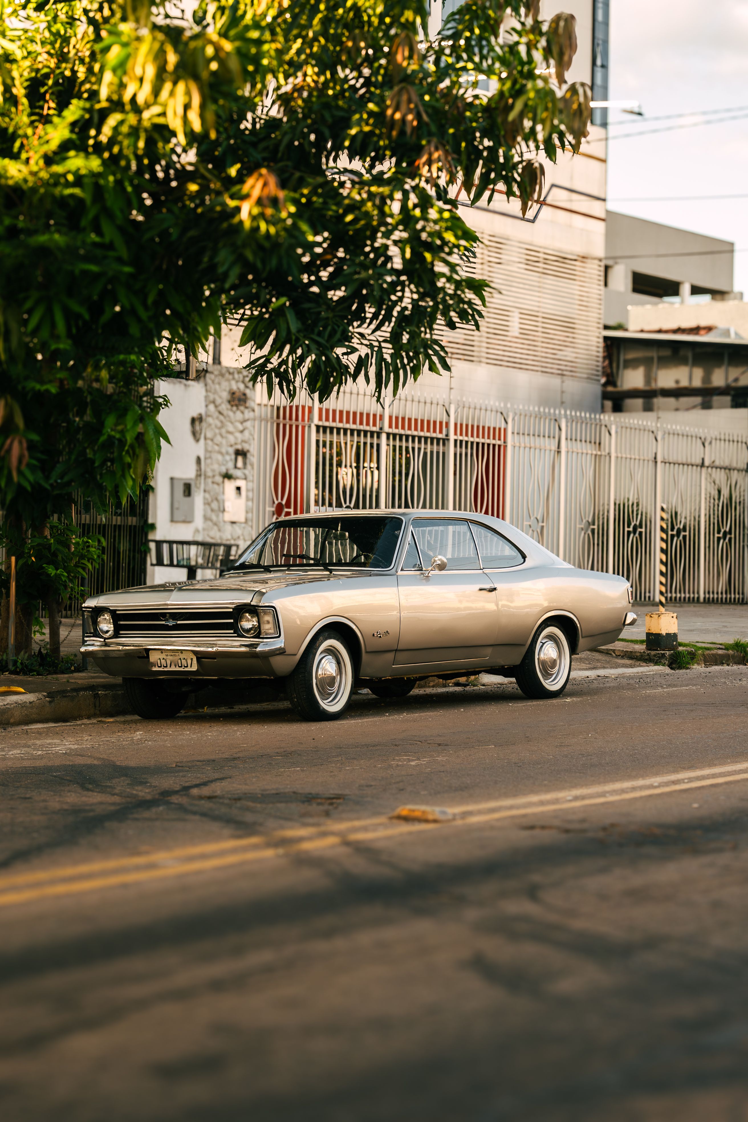 White Car on the Road · Free Stock Photo