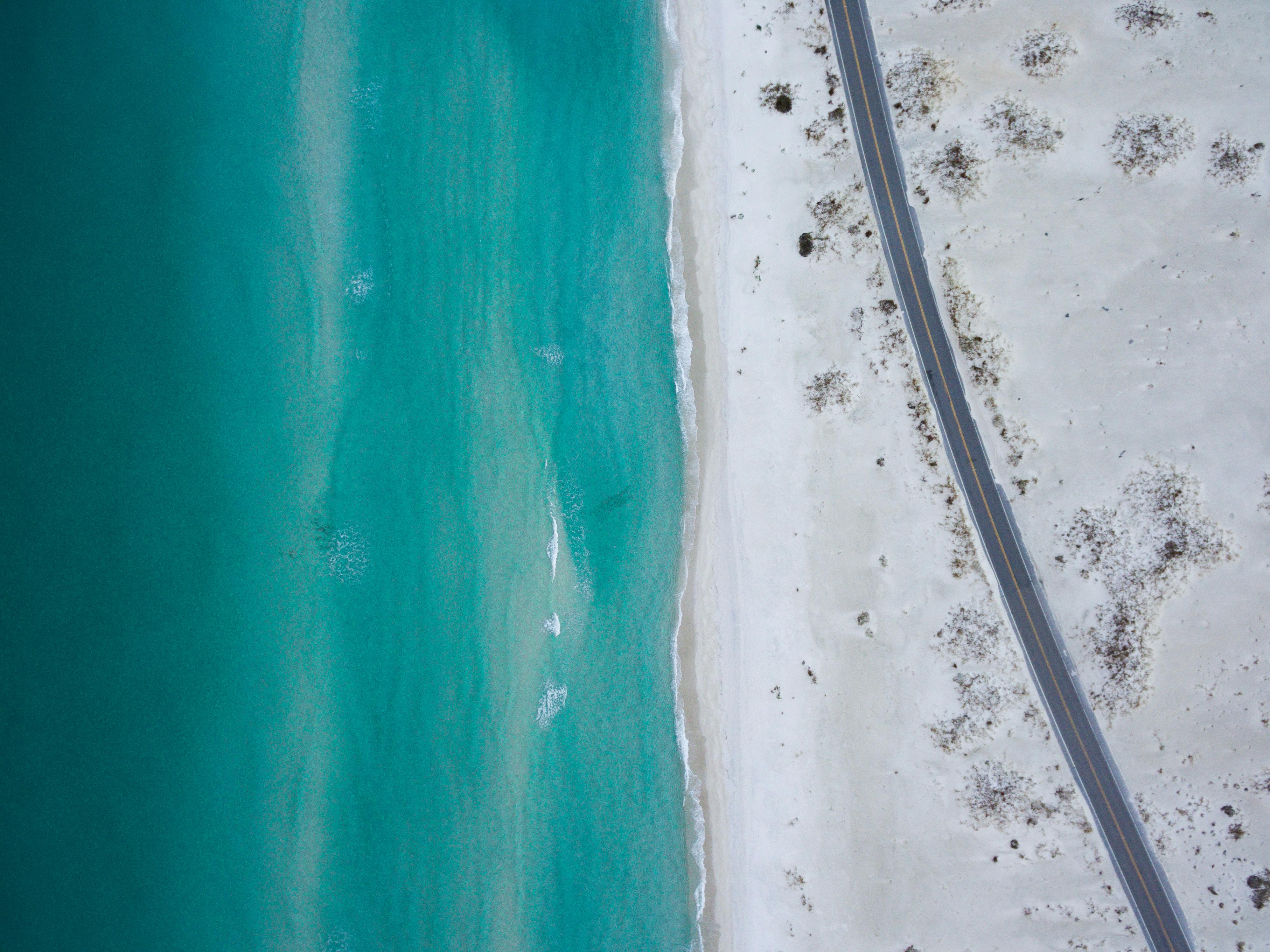 Bird's Eye View Of Beach During Daytime · Free Stock Photo