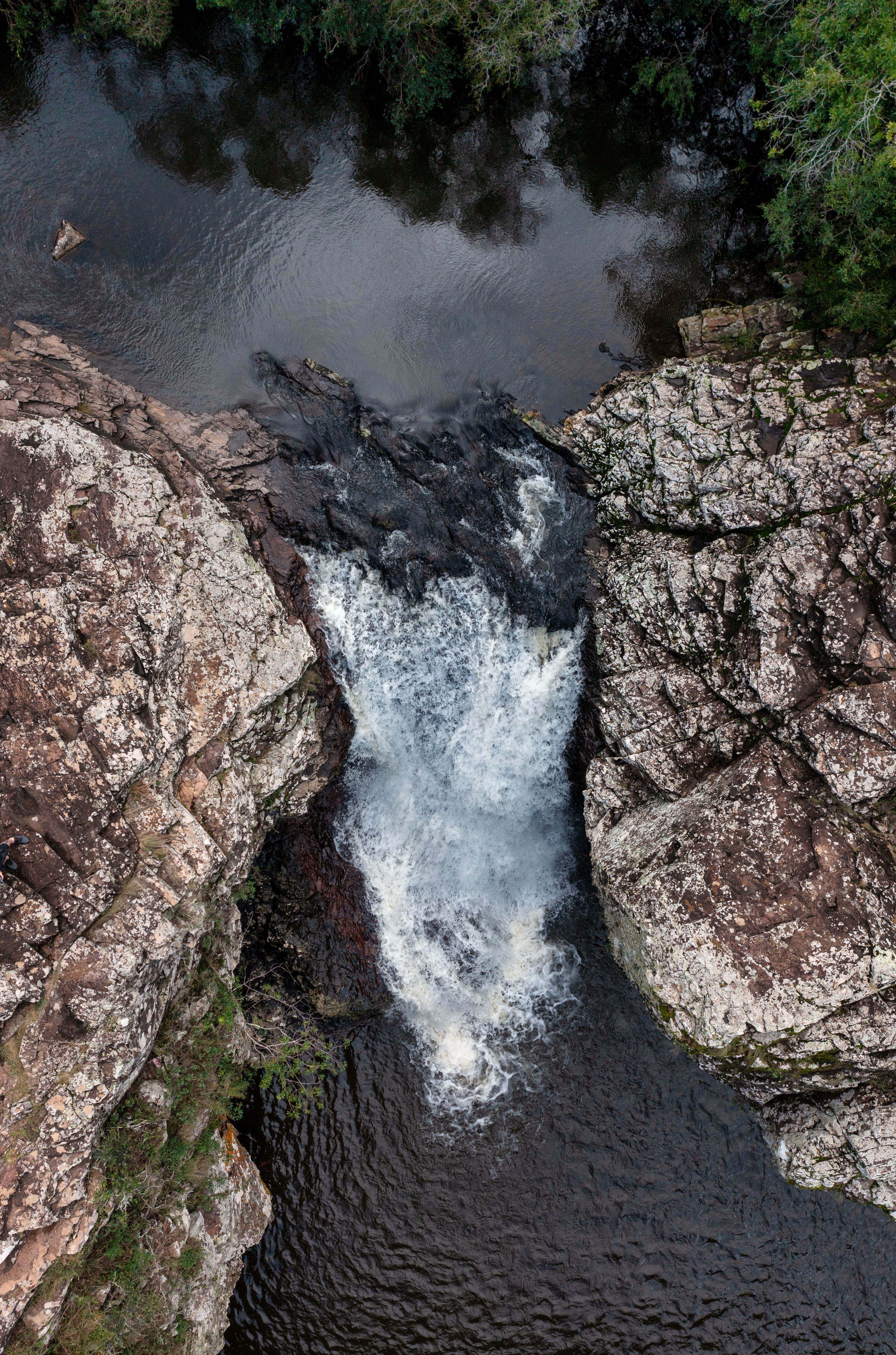 Drone Shot of a Cascade · Free Stock Photo