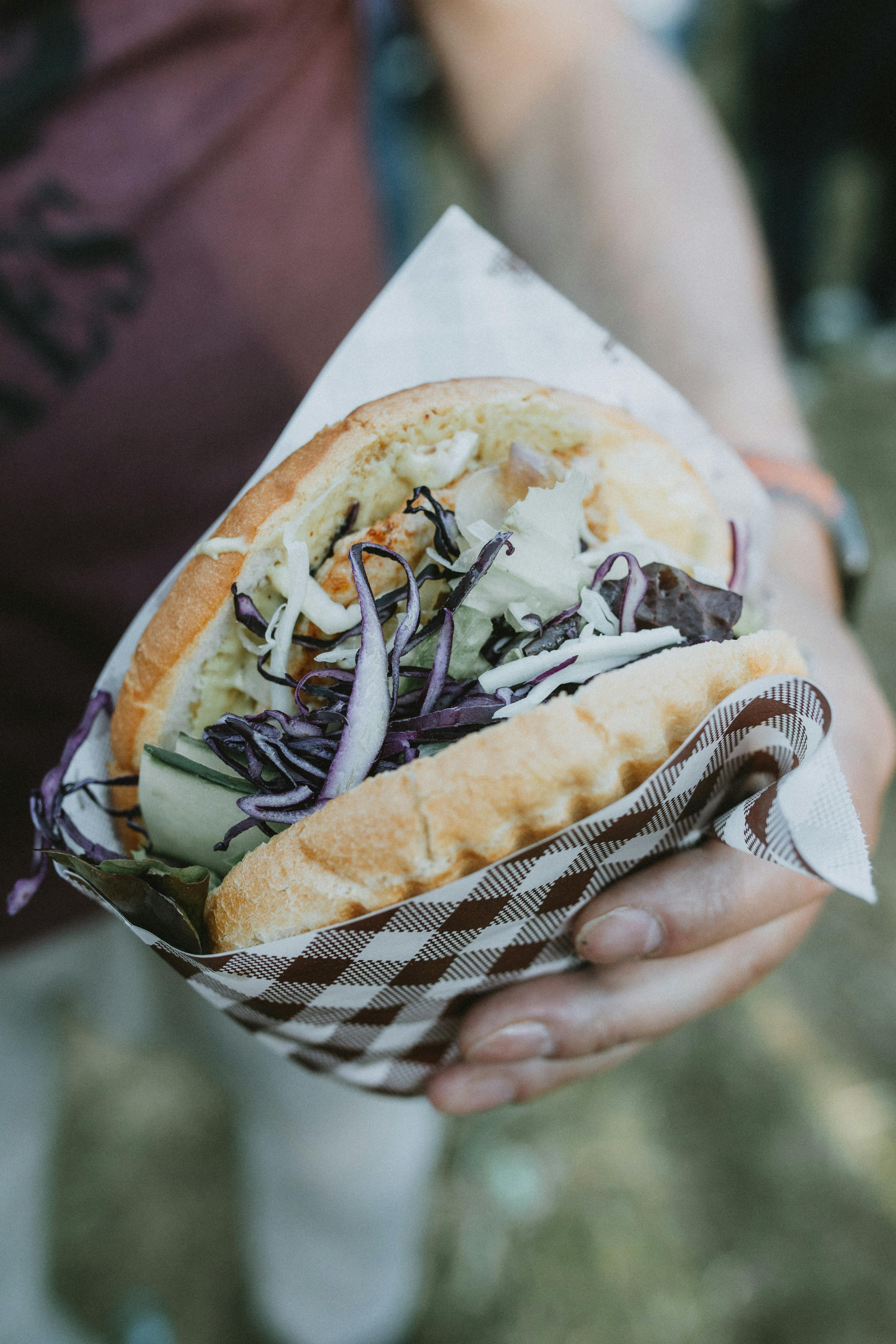 Person Holding Kebab · Free Stock Photo