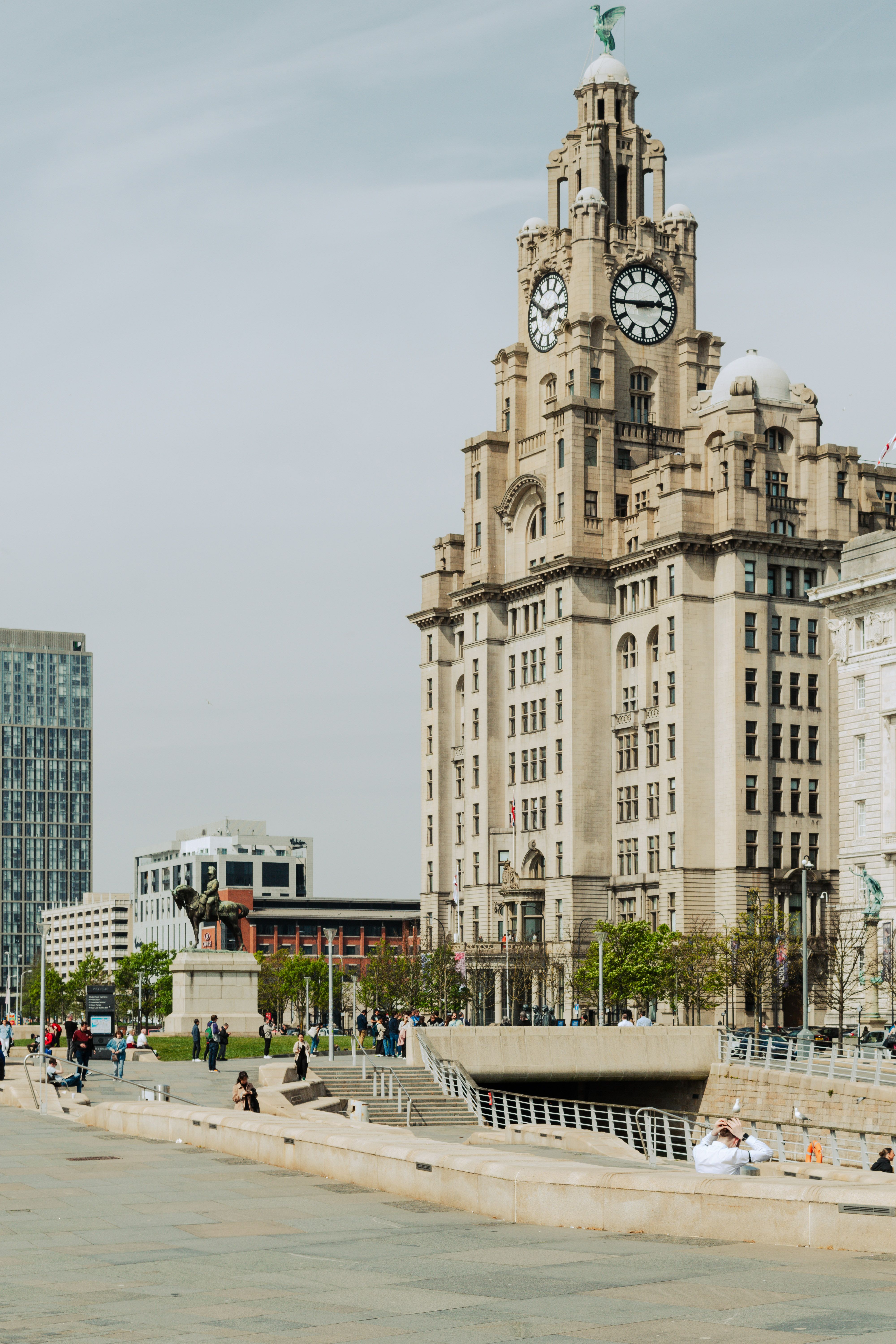Clock Tower in Liverpool · Free Stock Photo