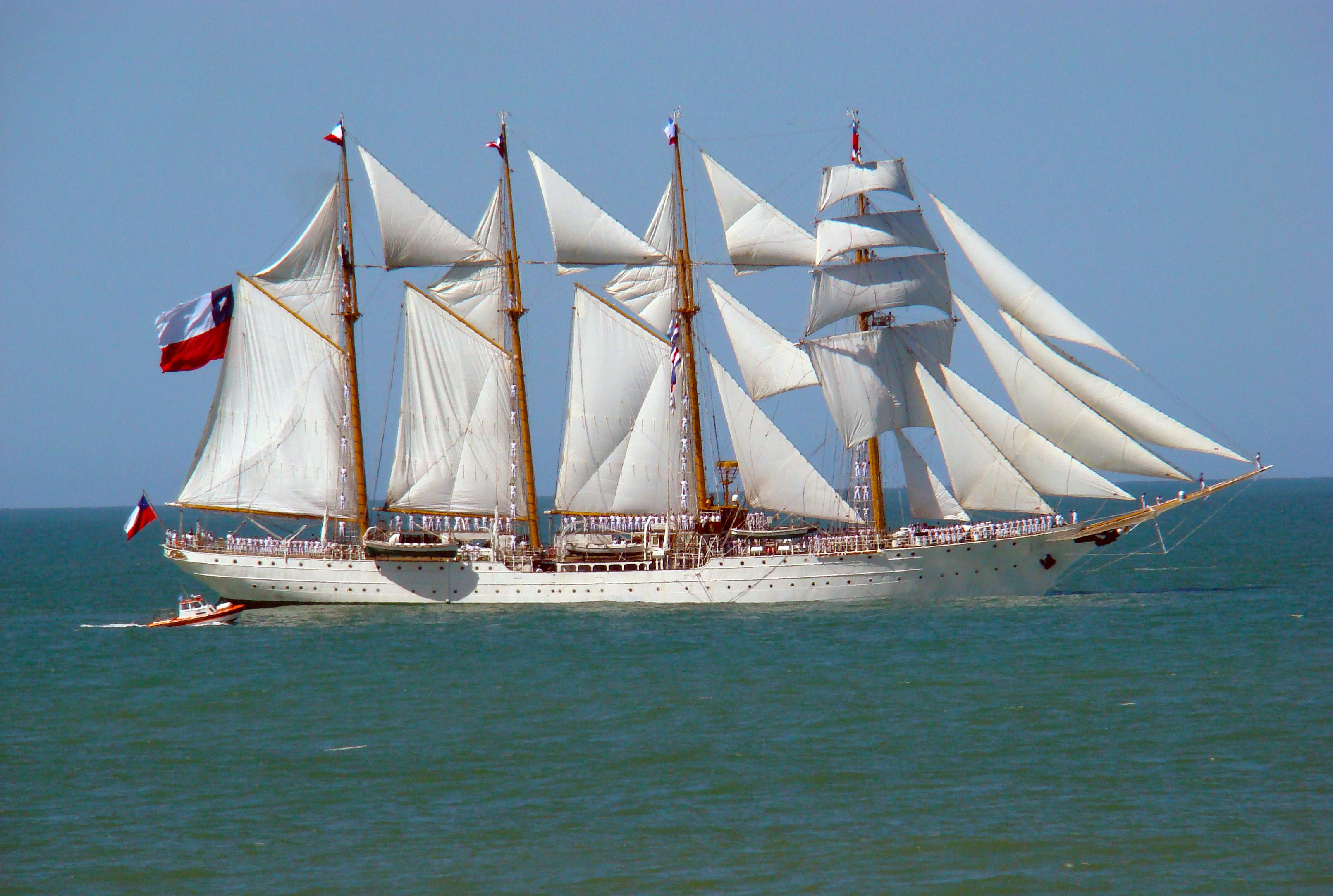 School Ship Sagres during Cruise · Free Stock Photo