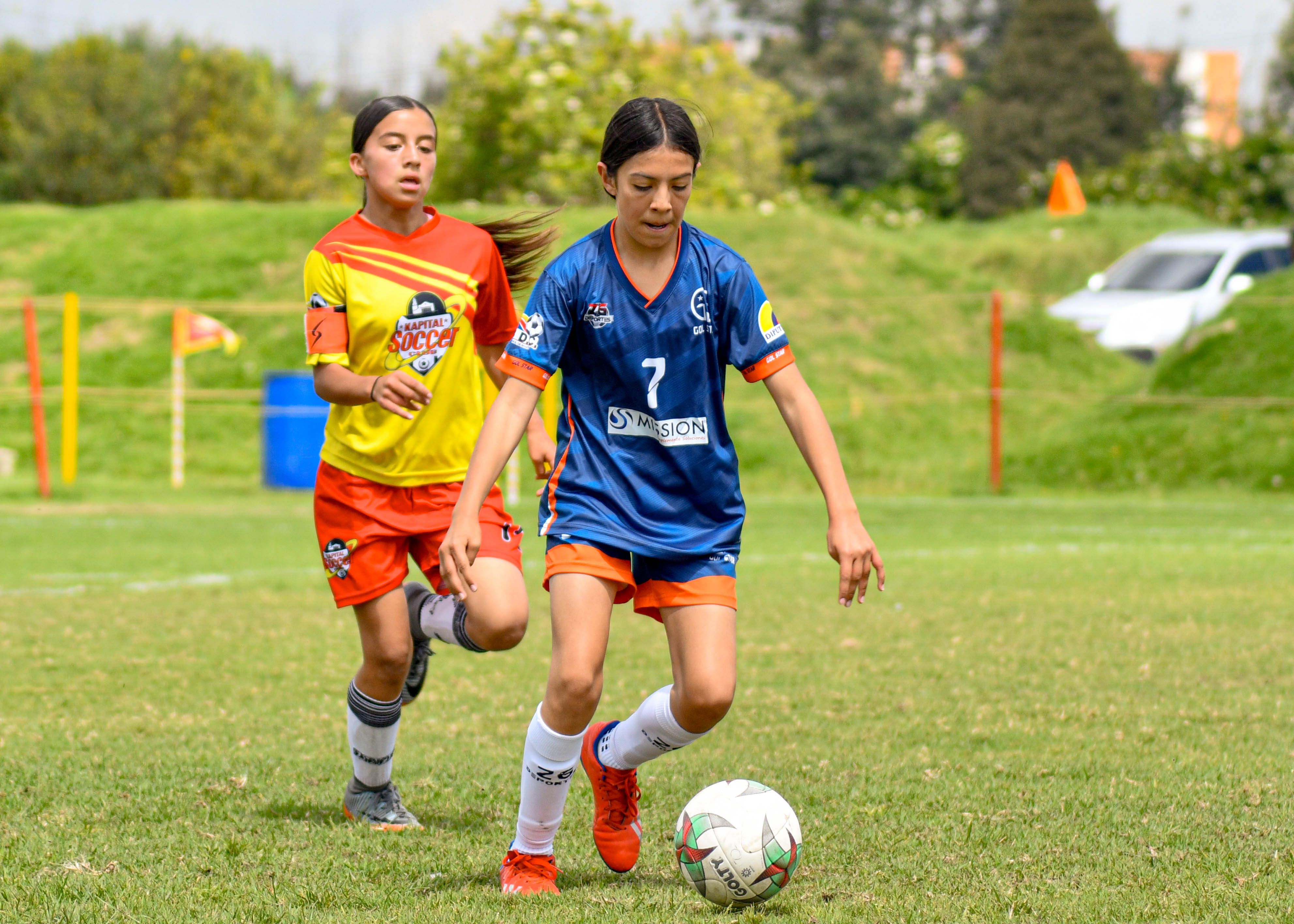 Girls Playing Soccer · Free Stock Photo