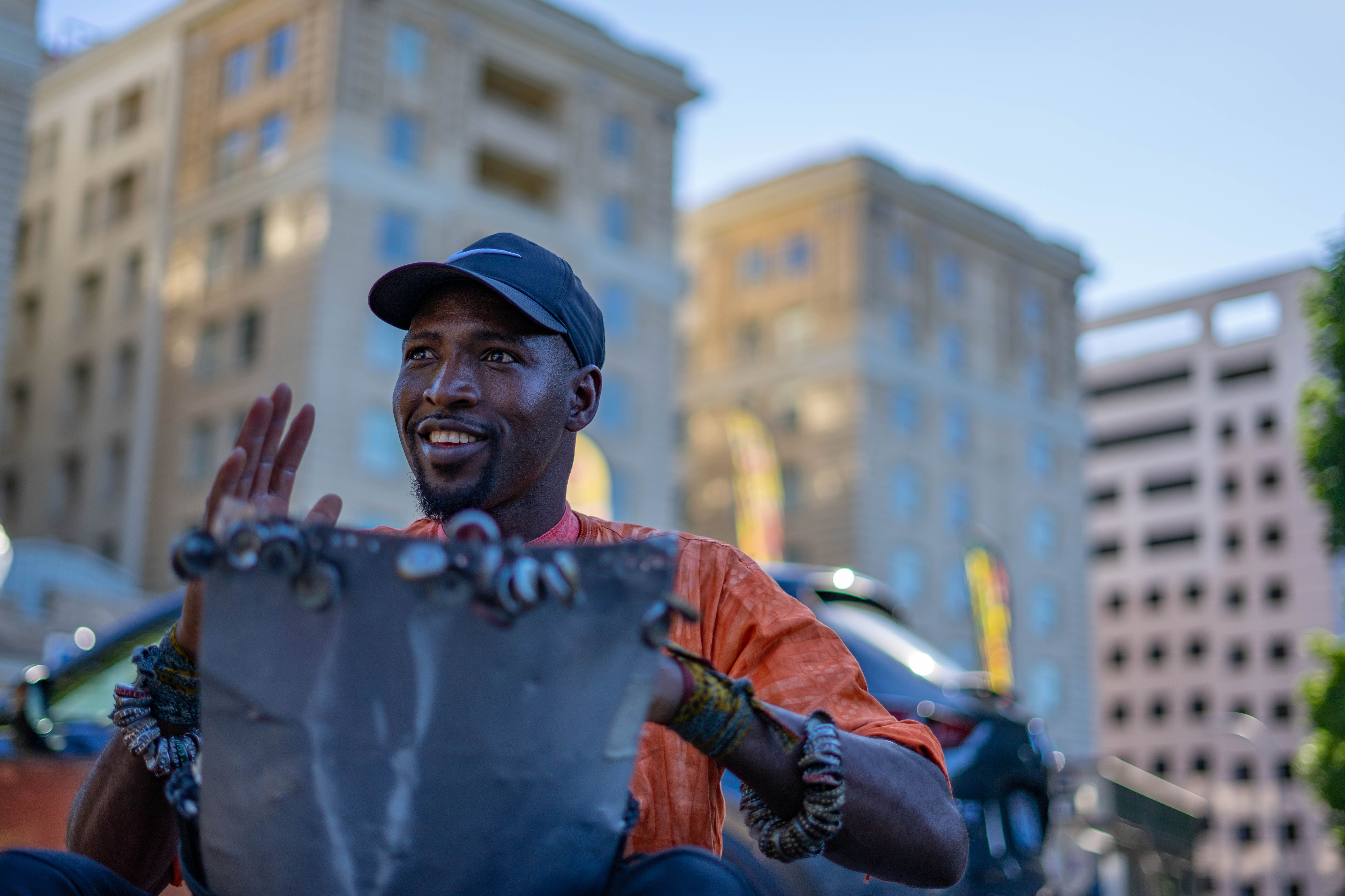 Selective Focus Photography of Man Wearing Cap · Free Stock Photo