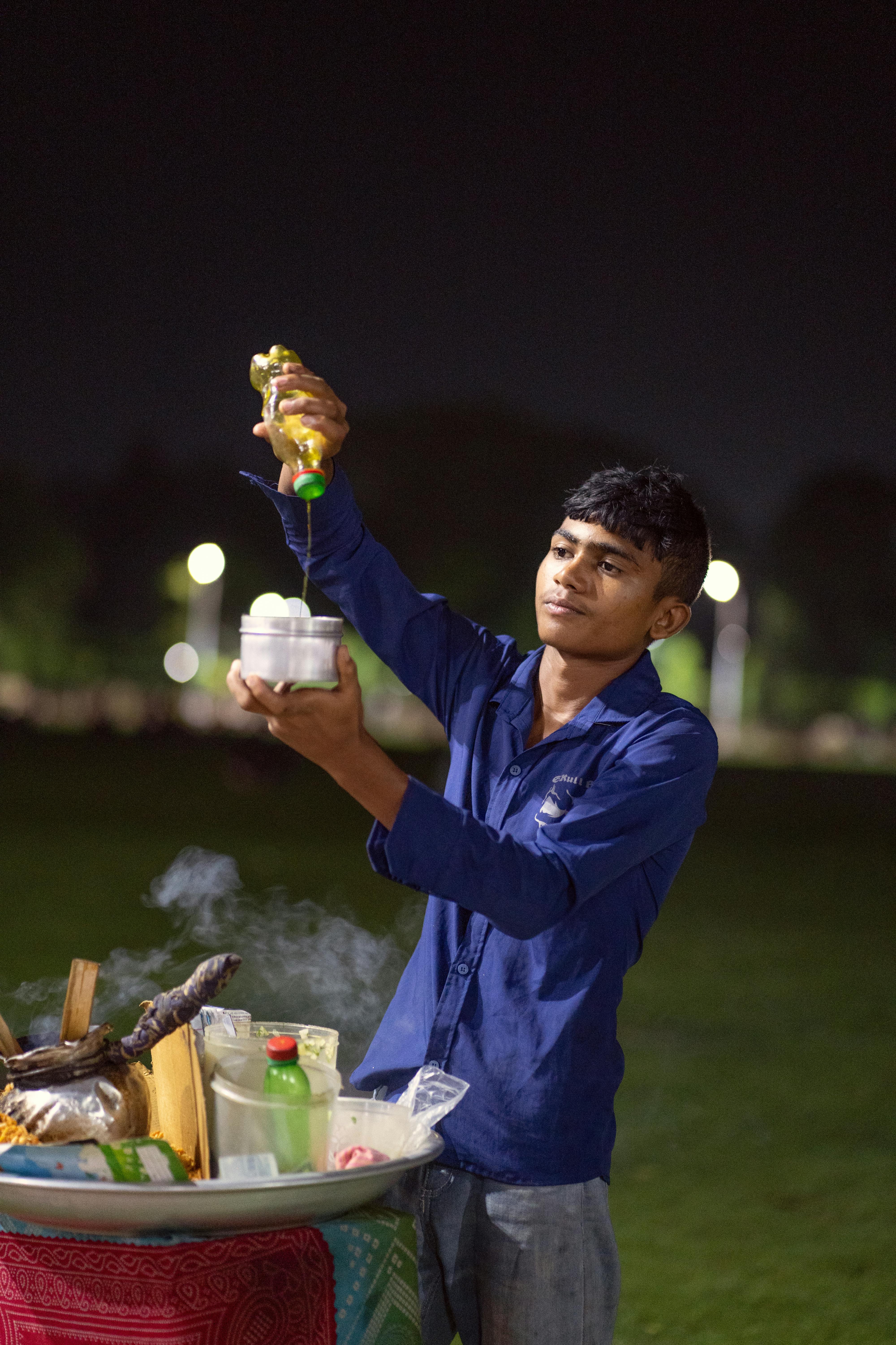 Little boy working · Free Stock Photo