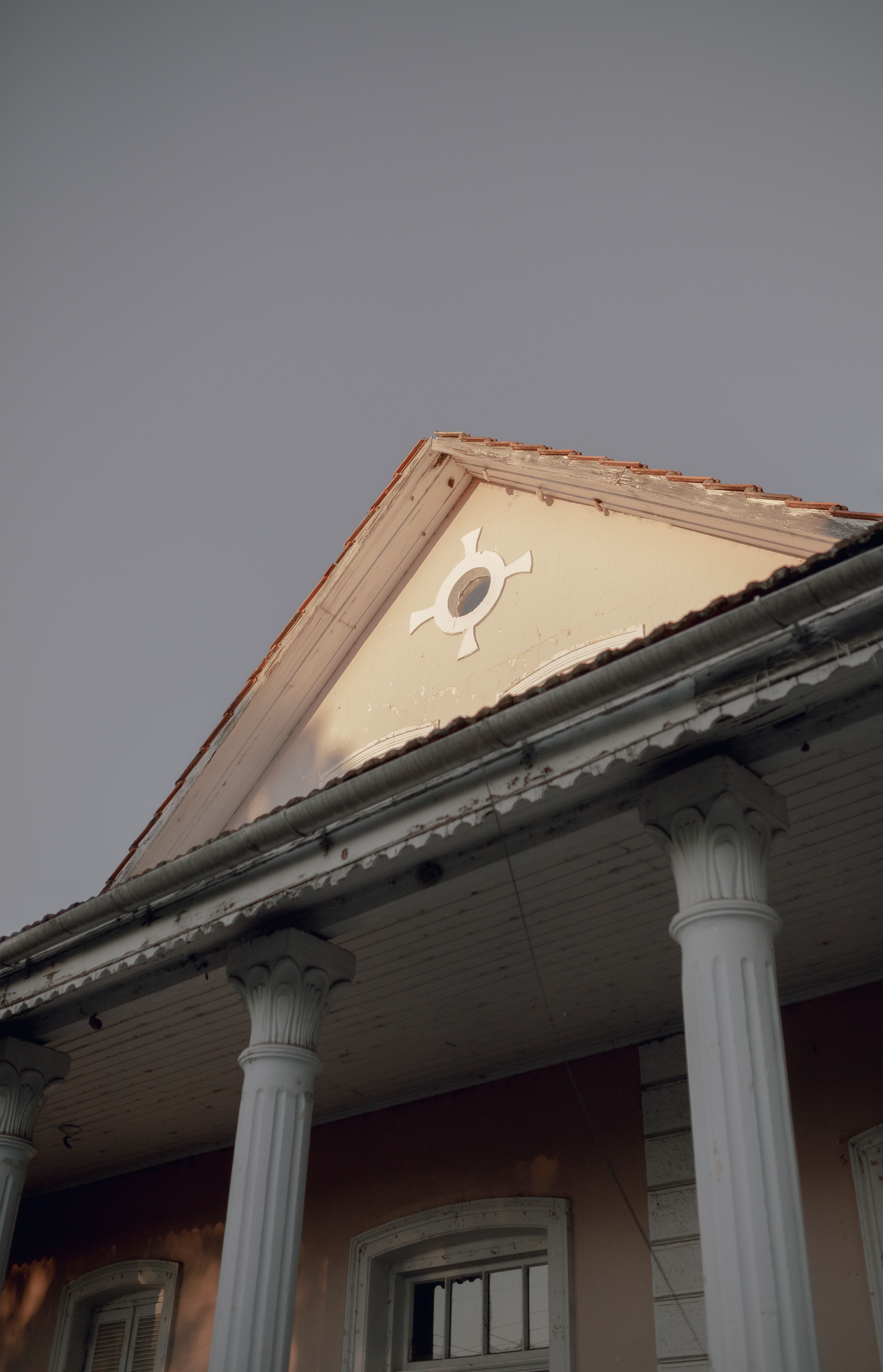 Traditional Building with Columns · Free Stock Photo