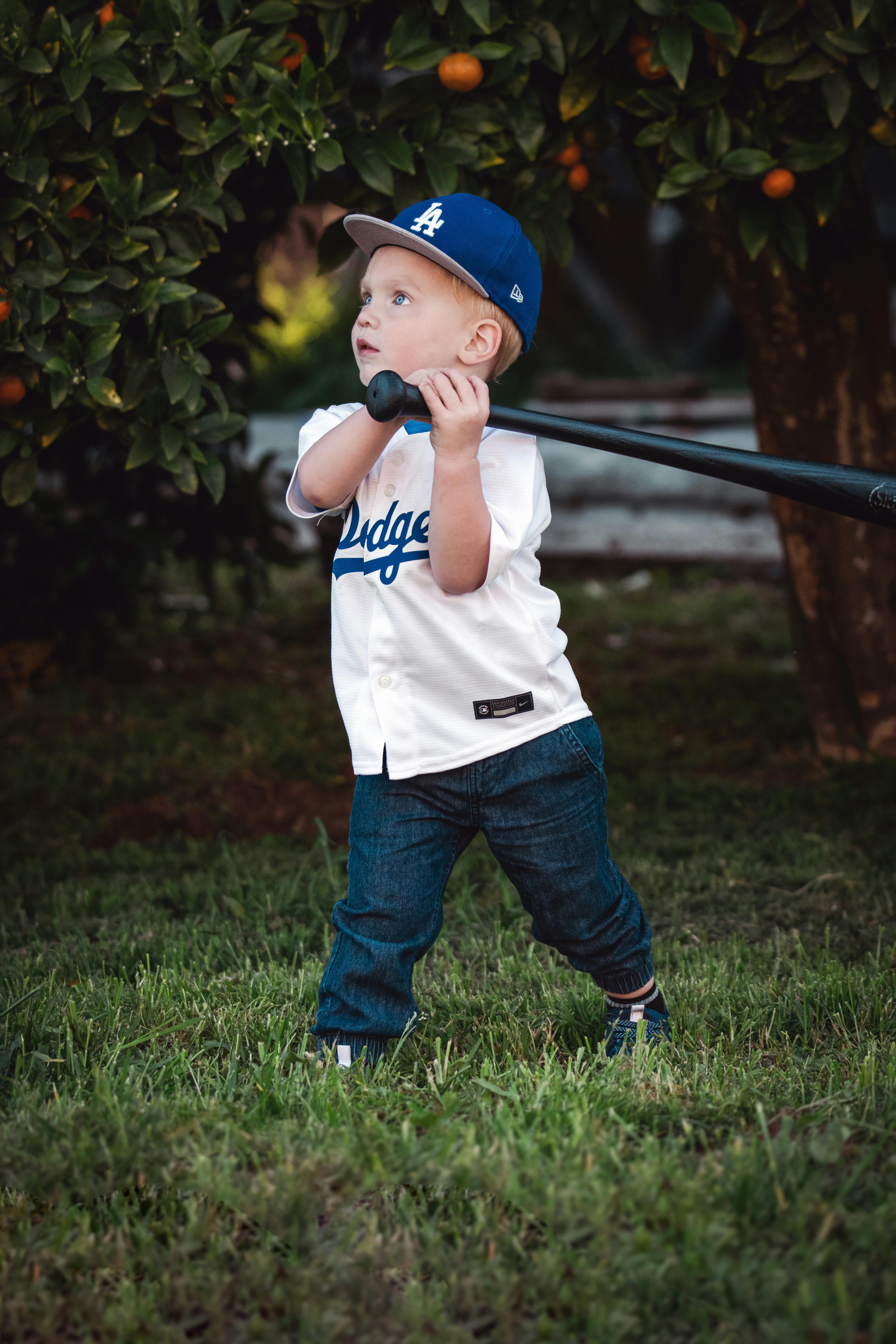 Child Playing Baseball · Free Stock Photo