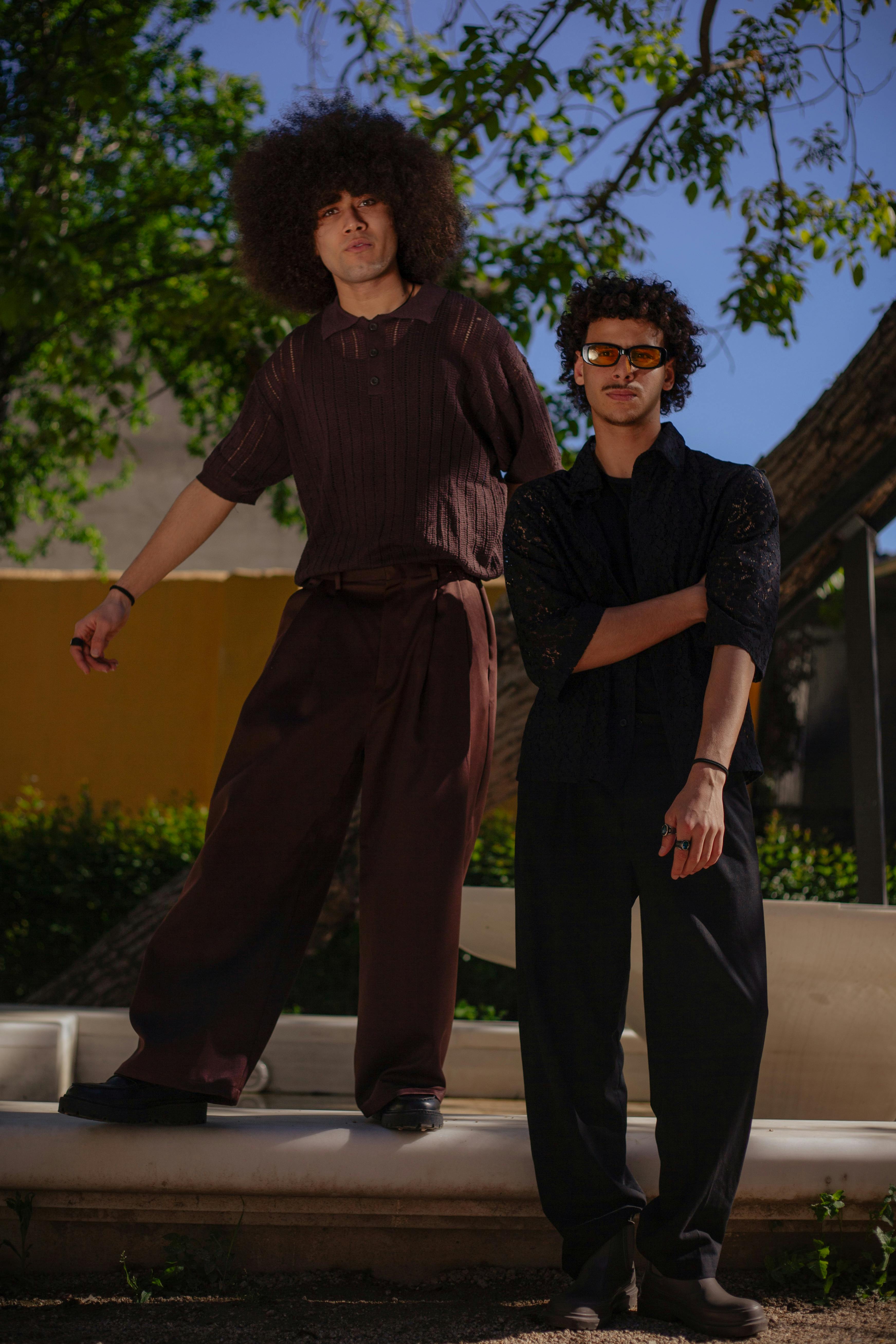 Two Men Posing · Free Stock Photo