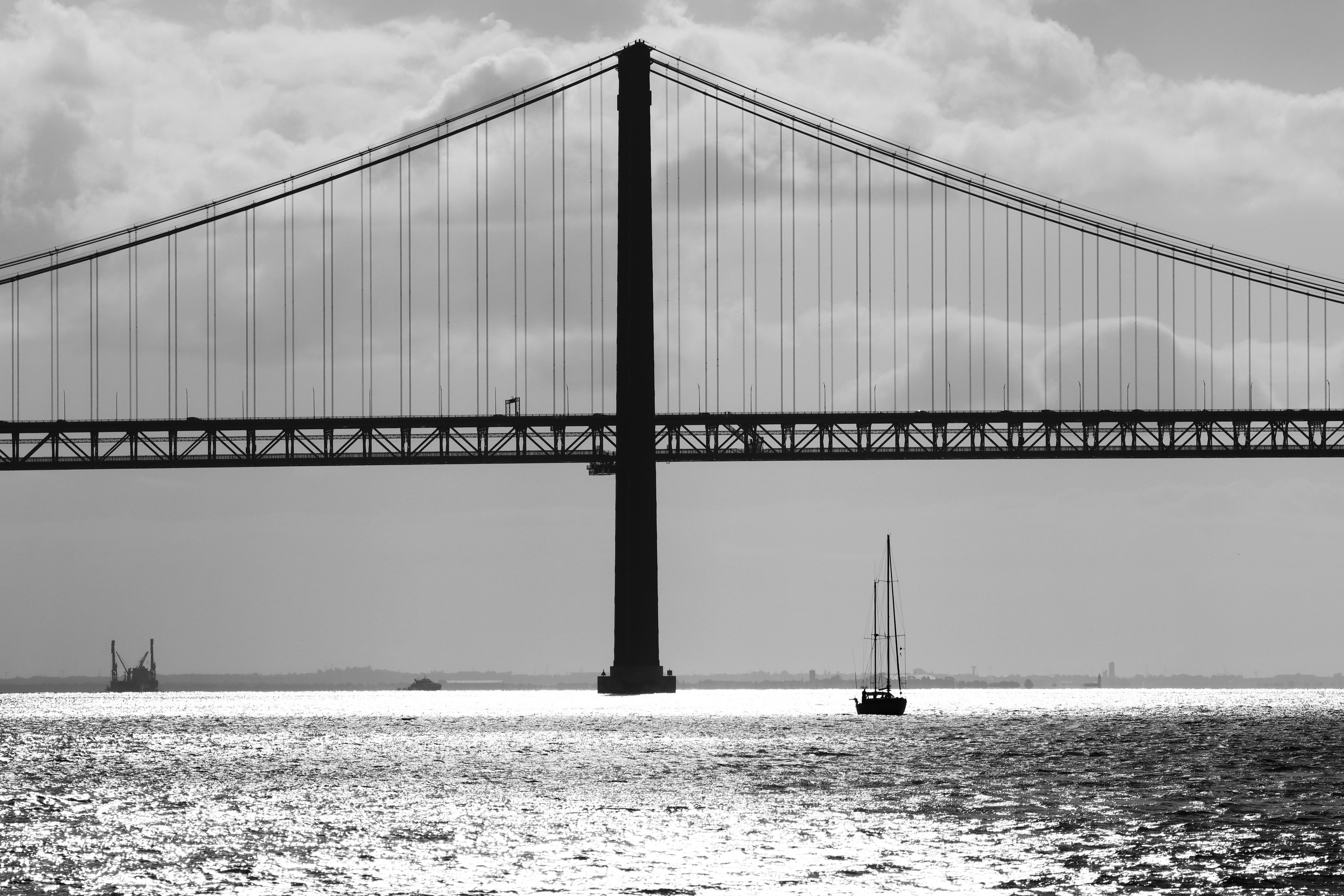 有关2024, 25 de abril bridge, bnw, bw, bw摄影, bw照片, pexels 圖庫, ponte 25 de ...