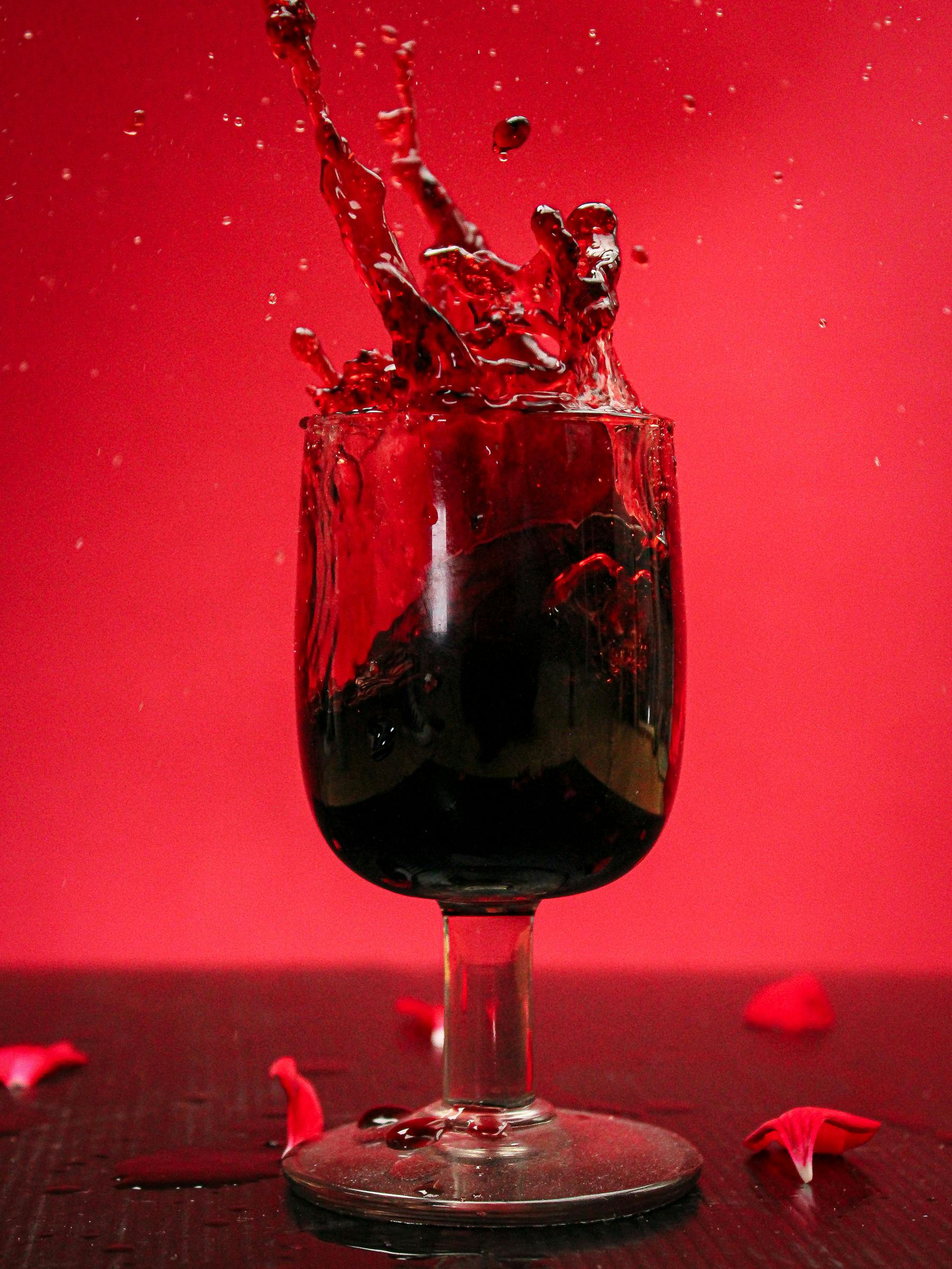 Clear Shot Glass With Tennis Ball · Free Stock Photo