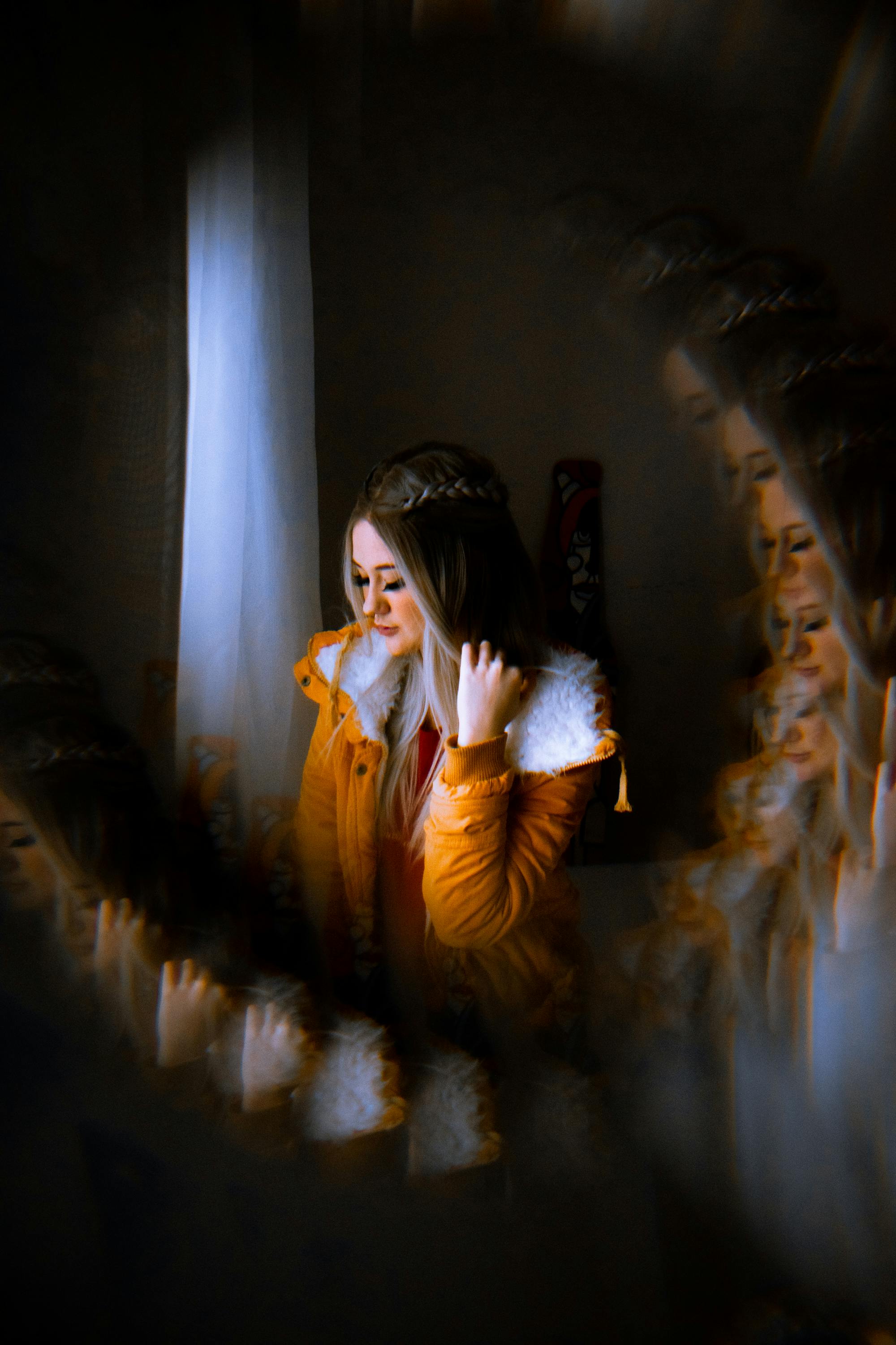 Woman Wearing Yellow Jacket · Free Stock Photo