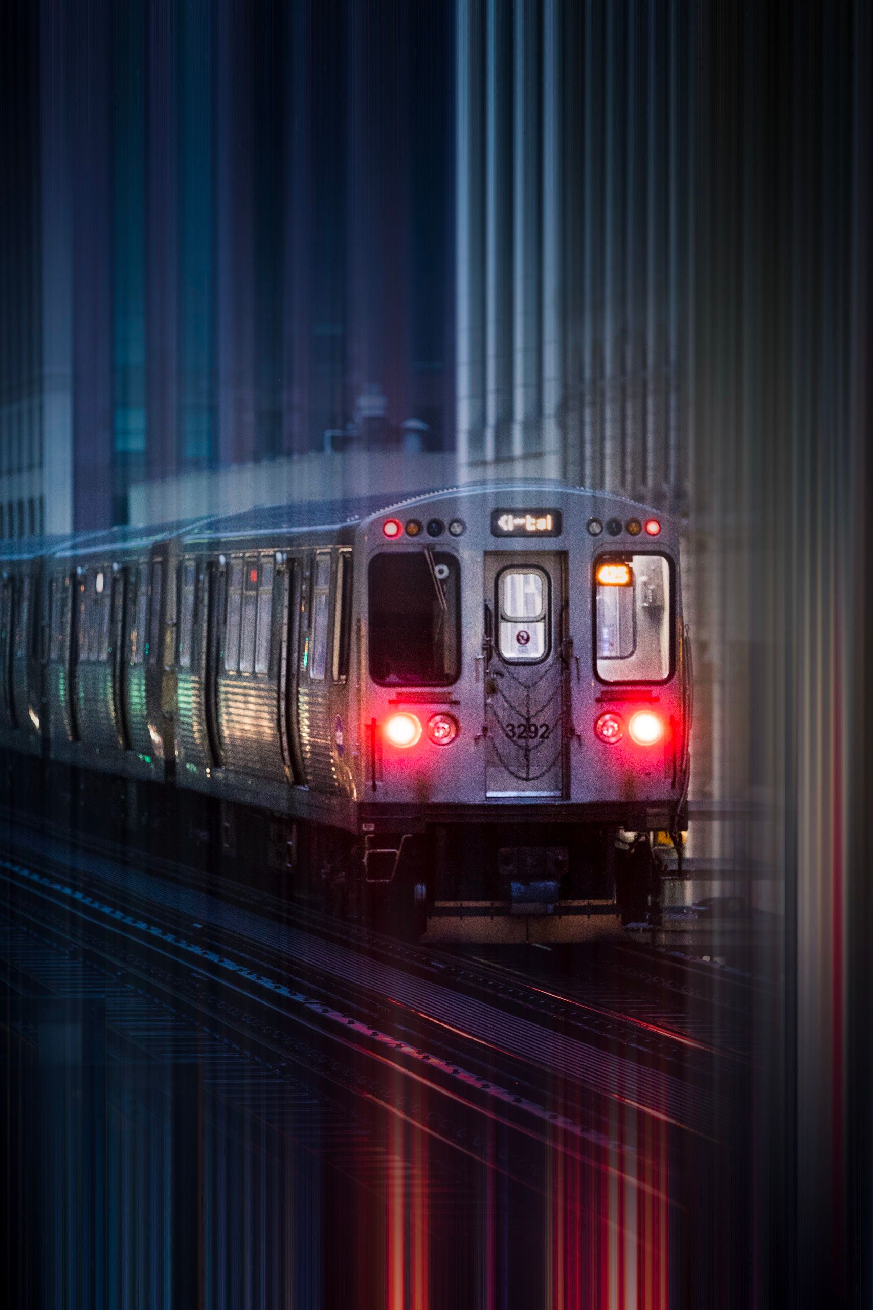 Time Lapse Photography of Train Passing Through Bridge · Free Stock Photo