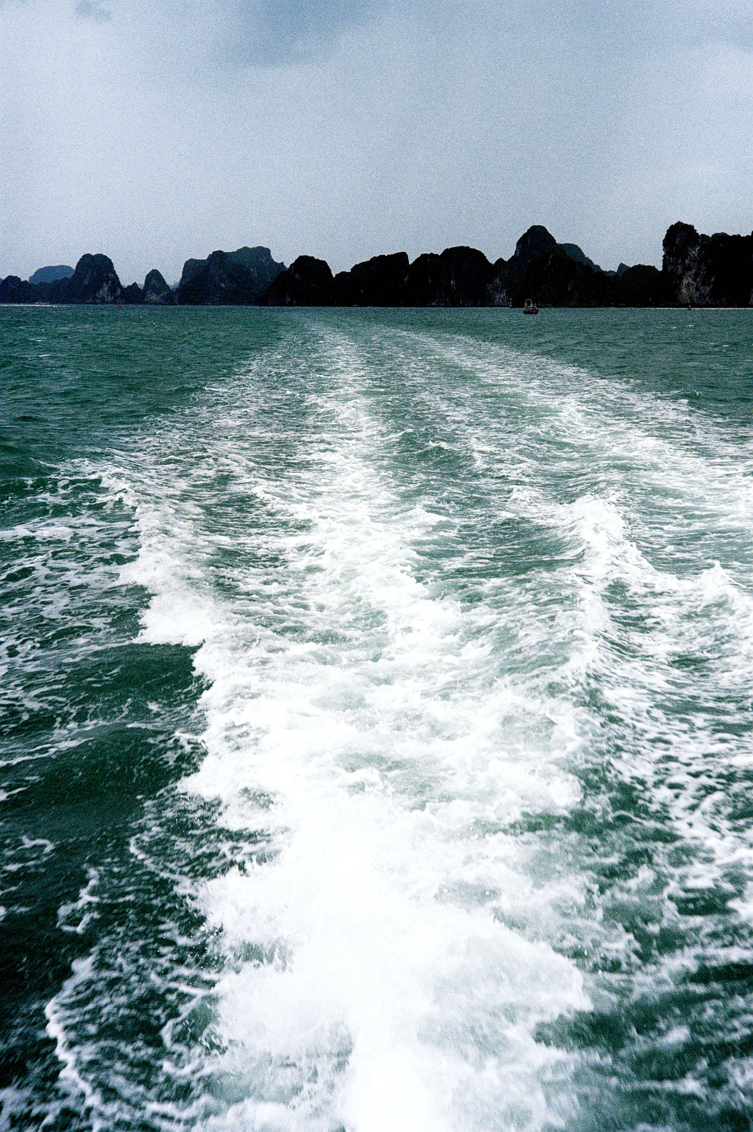 Water Trail behind Sailing Ship · Free Stock Photo