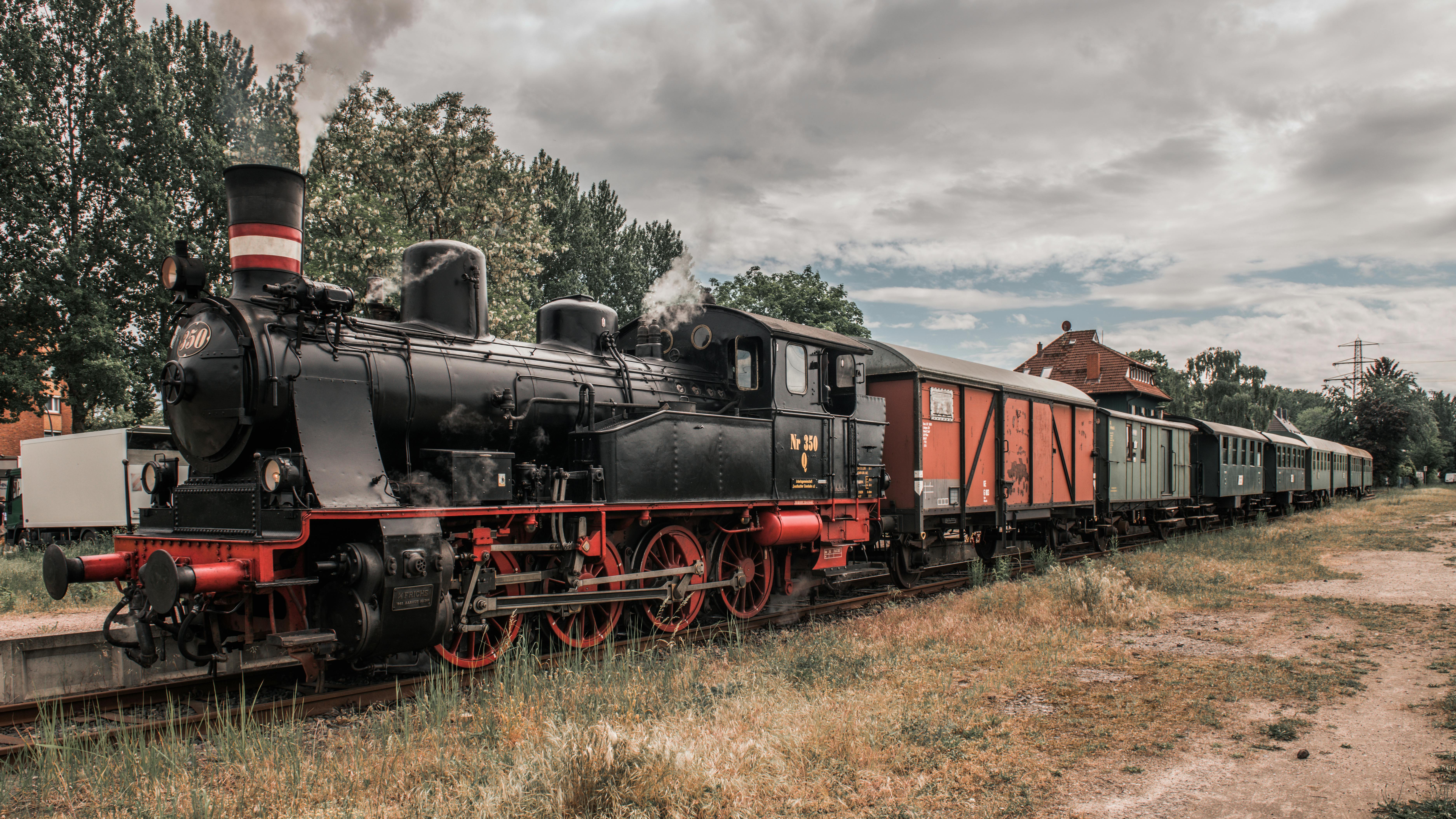 Steam Cargo Train · Free Stock Photo