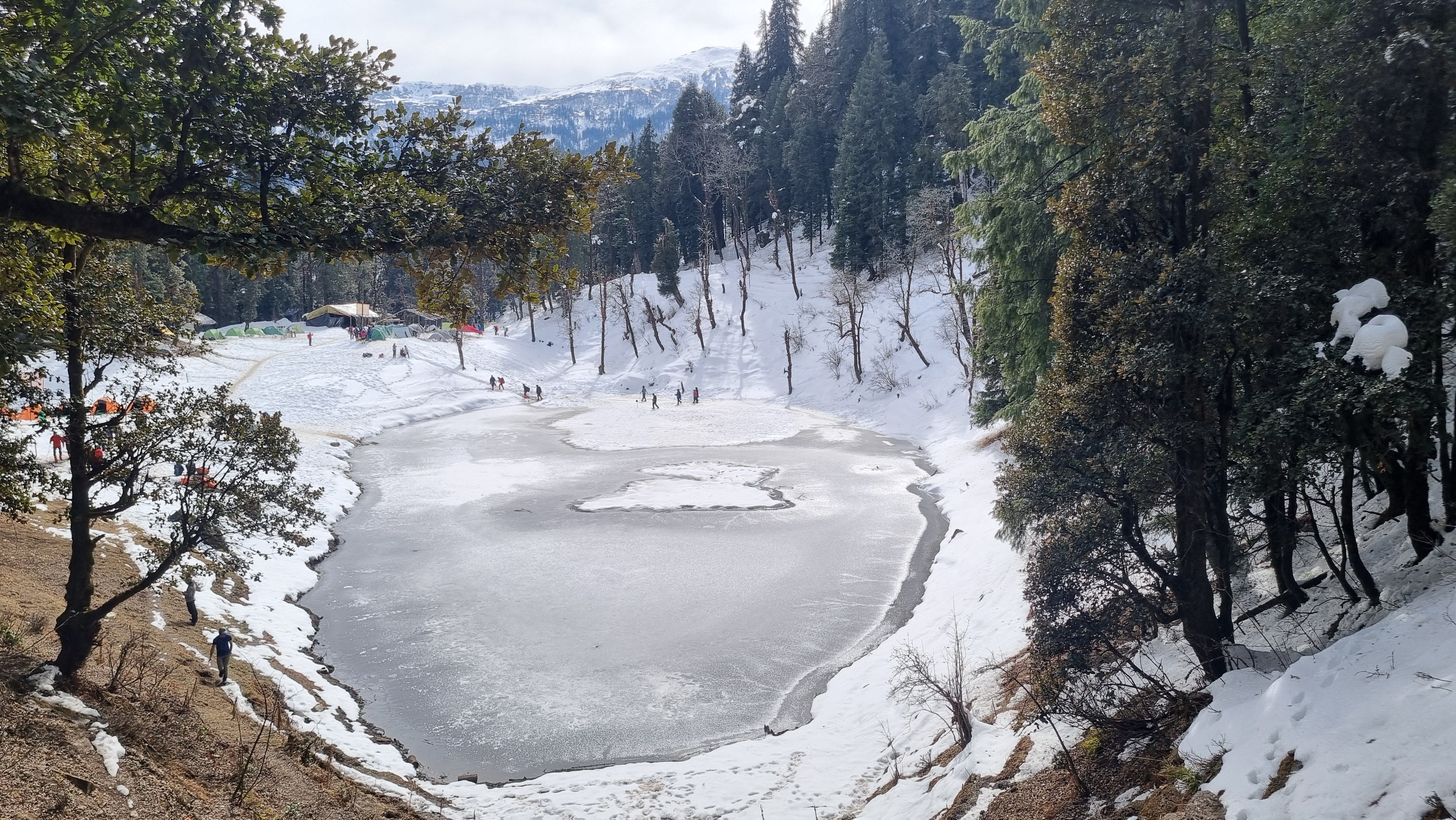 Frozen Lake Juda Ka Talab near Mori, Uttarakhand, India · Free Stock Photo