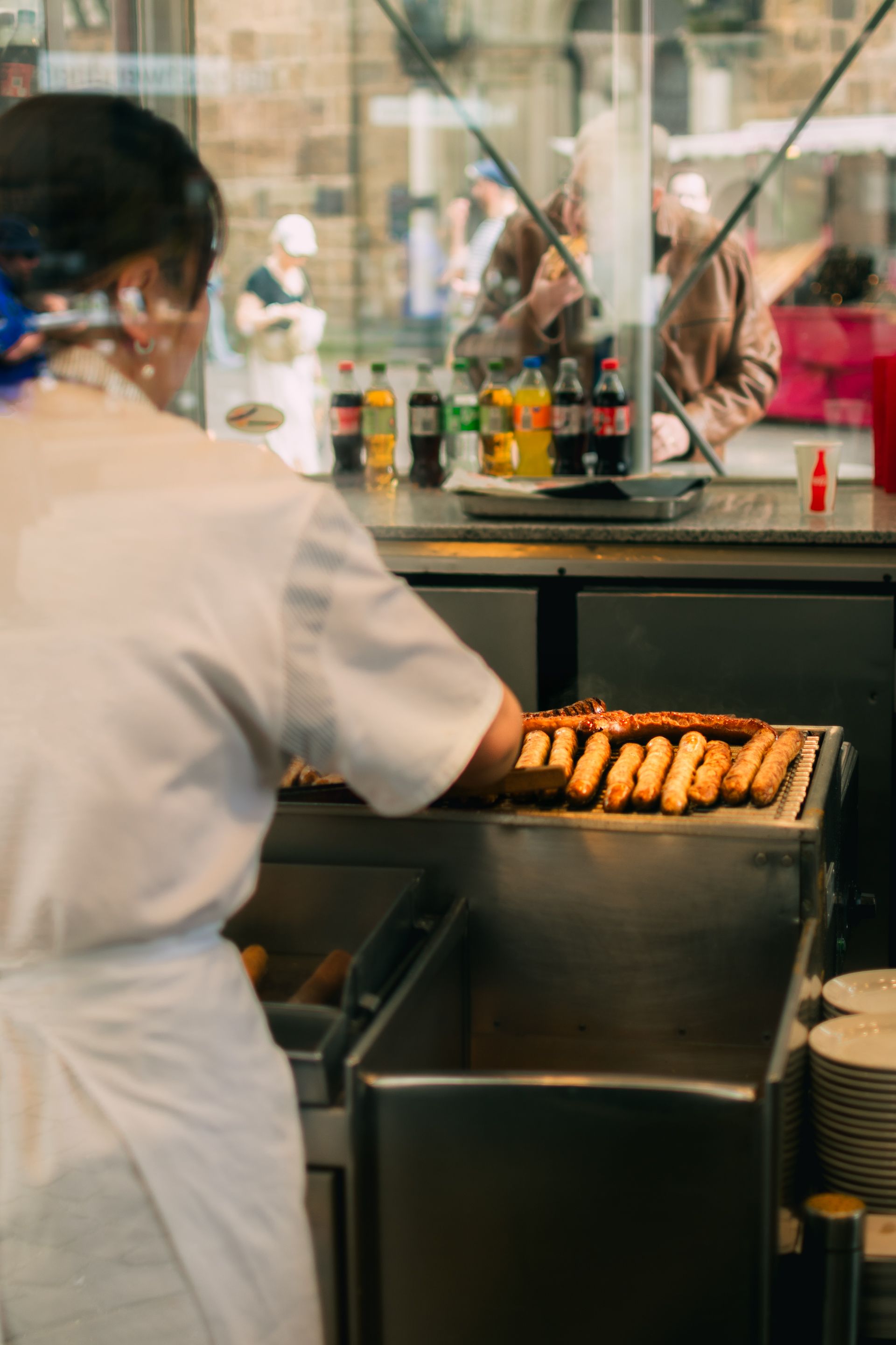 Back View of Cooking Woman · Free Stock Photo