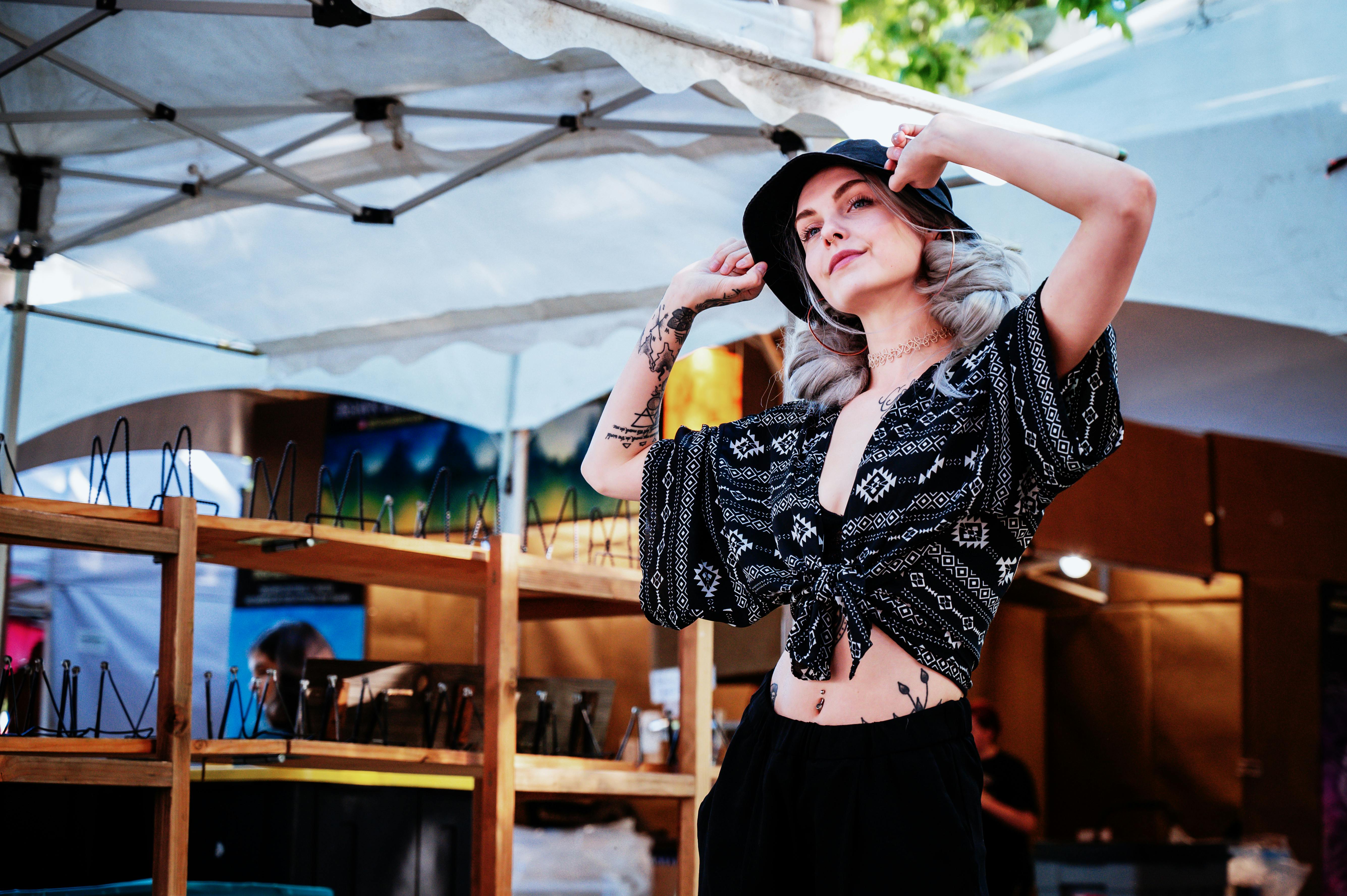 Women Wearing A Crop Top · Free Stock Photo