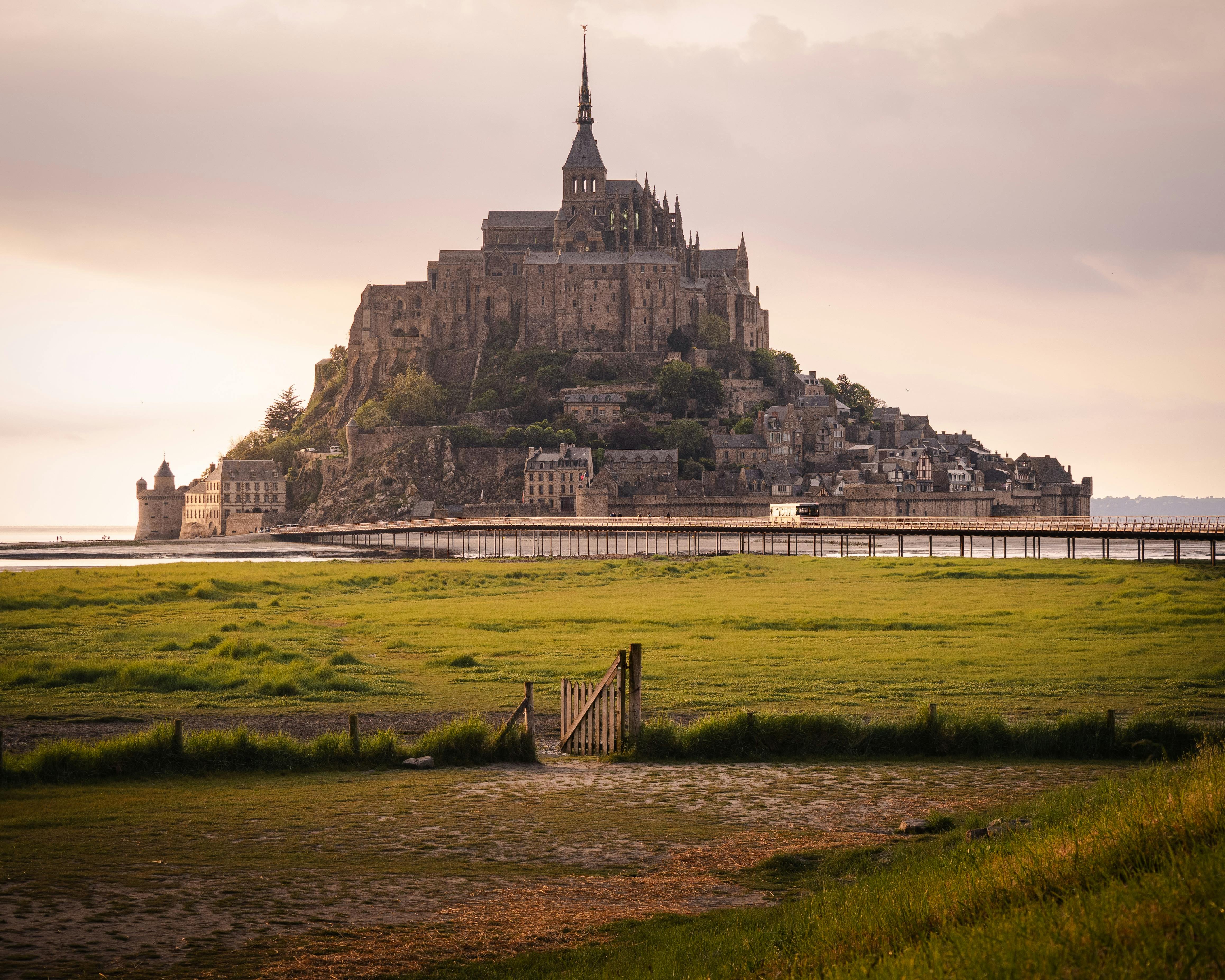 Castle in Mont Saint-Michel in France · Free Stock Photo