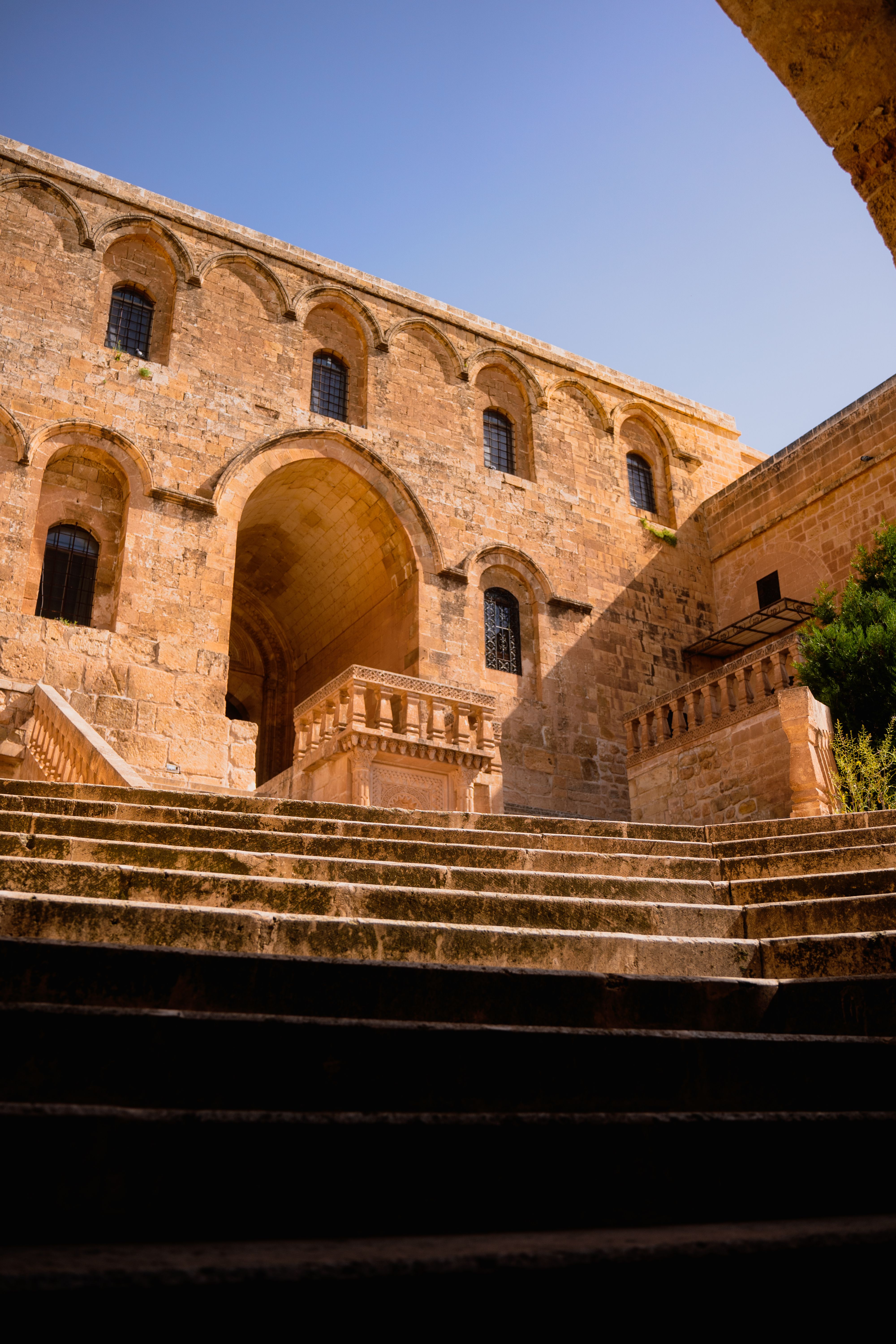 Deyrulzafaran Monastery Entrance in Turkey · Free Stock Photo
