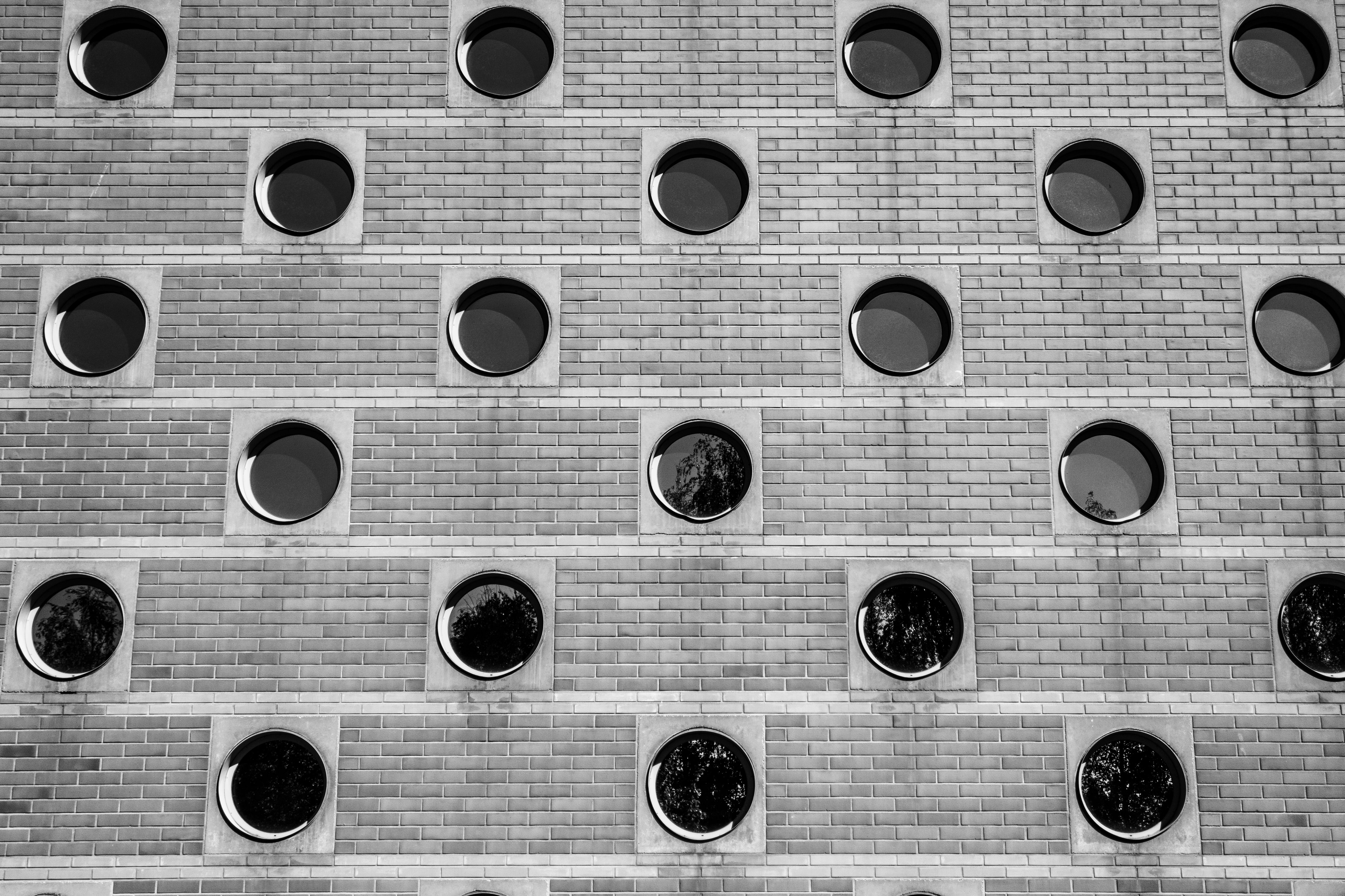 Round Windows of Building · Free Stock Photo