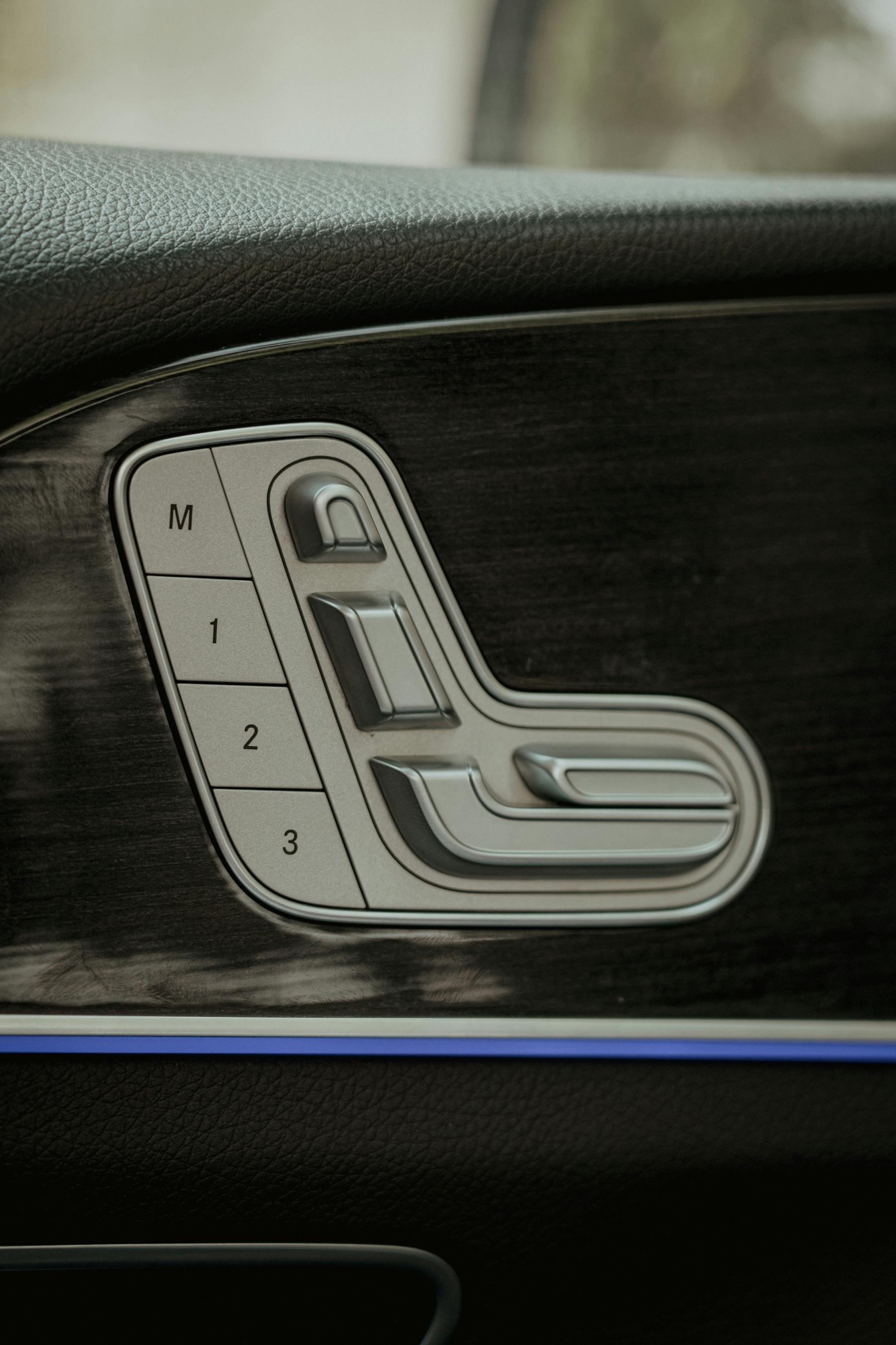 Buttons in a Car · Free Stock Photo