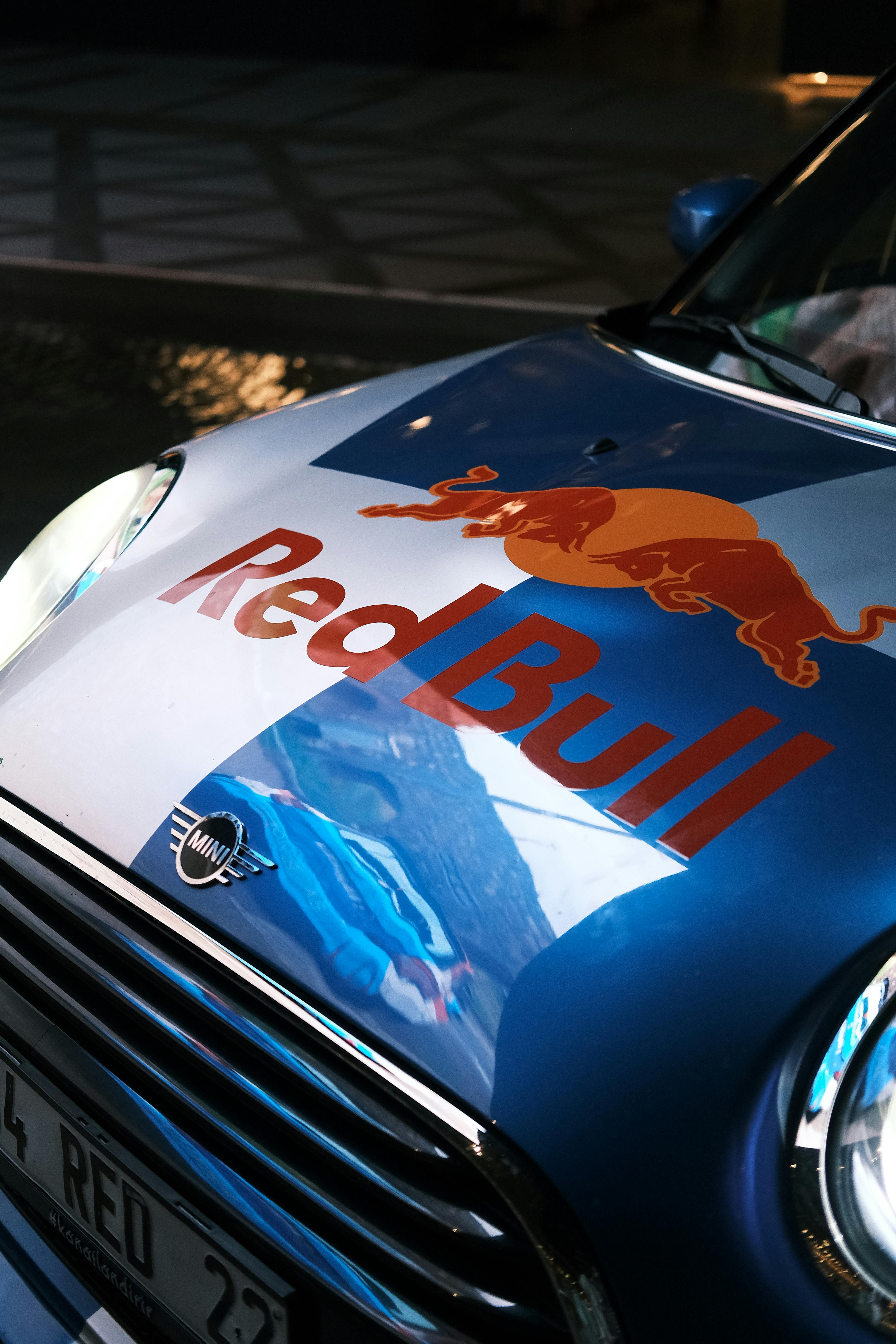 Red Bull Mini Cooper · Free Stock Photo